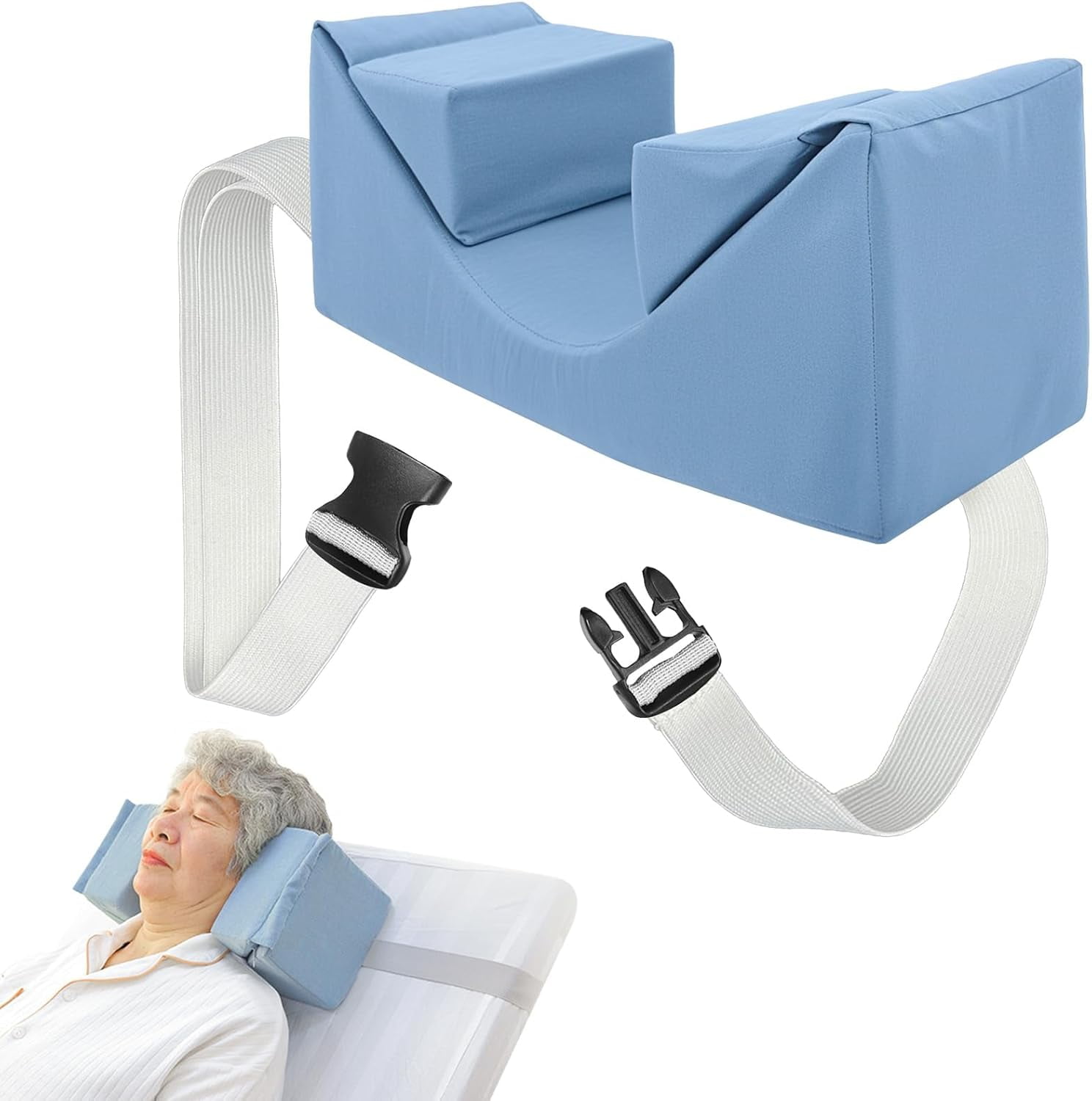 Neck Stabilizer Head Positioning Pillow for Bedridden Patients and ...