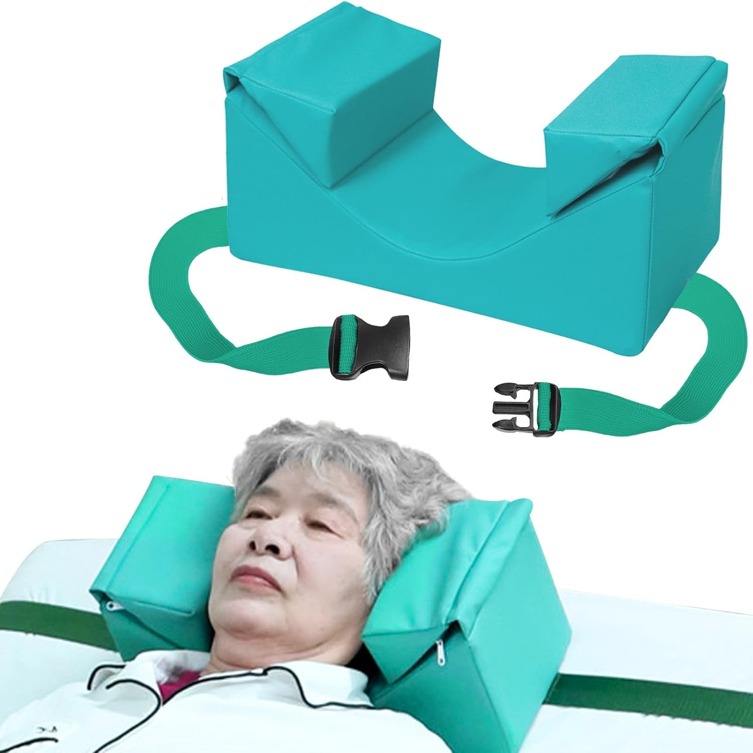 Neck Stabilizer Head Positioning Pillow for Bedridden Patients and ...