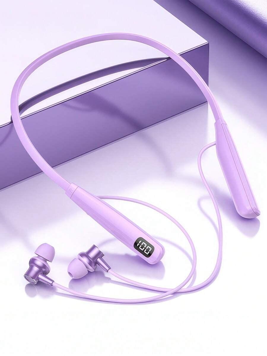 Neck Strap Wireless Earbuds, Flexible Dual-Mode In-Ear Headphones with ...