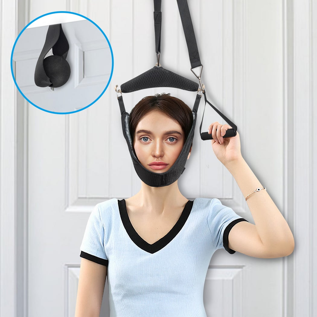 Neck Stretcher, Cervical Neck Traction Device Over Door, Neck ...