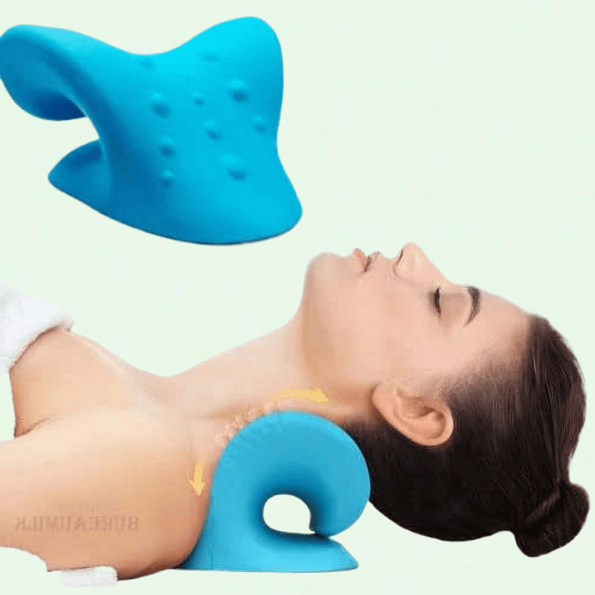 Neck Stretcher, Neck Cloud Pain Relief -Cervical Traction Device ...