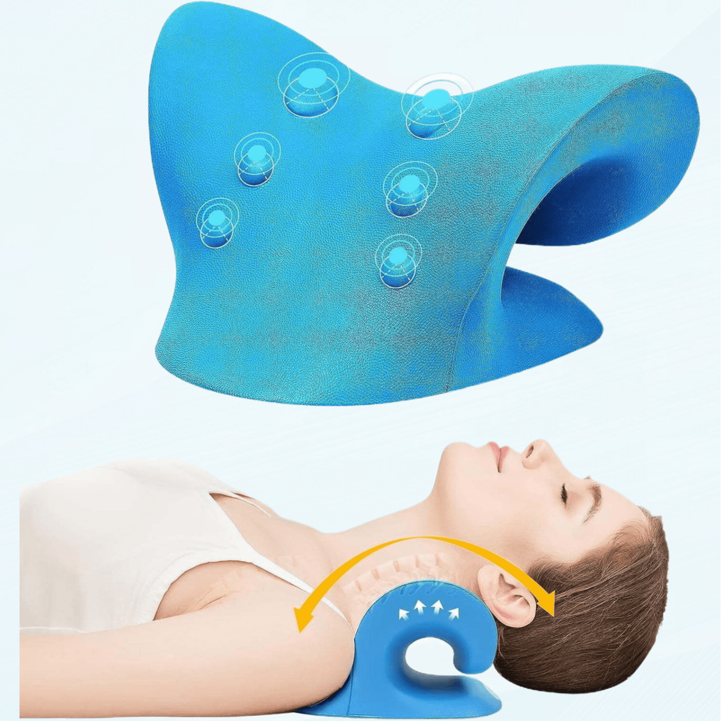 Neck Stretcher for Pain Relief, Neck Cervical Traction Device,Neck and ...