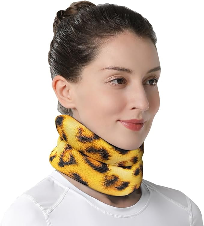 Neck Support Brace for Snoring Sleep Apnea, Soft Cervical Collar for ...