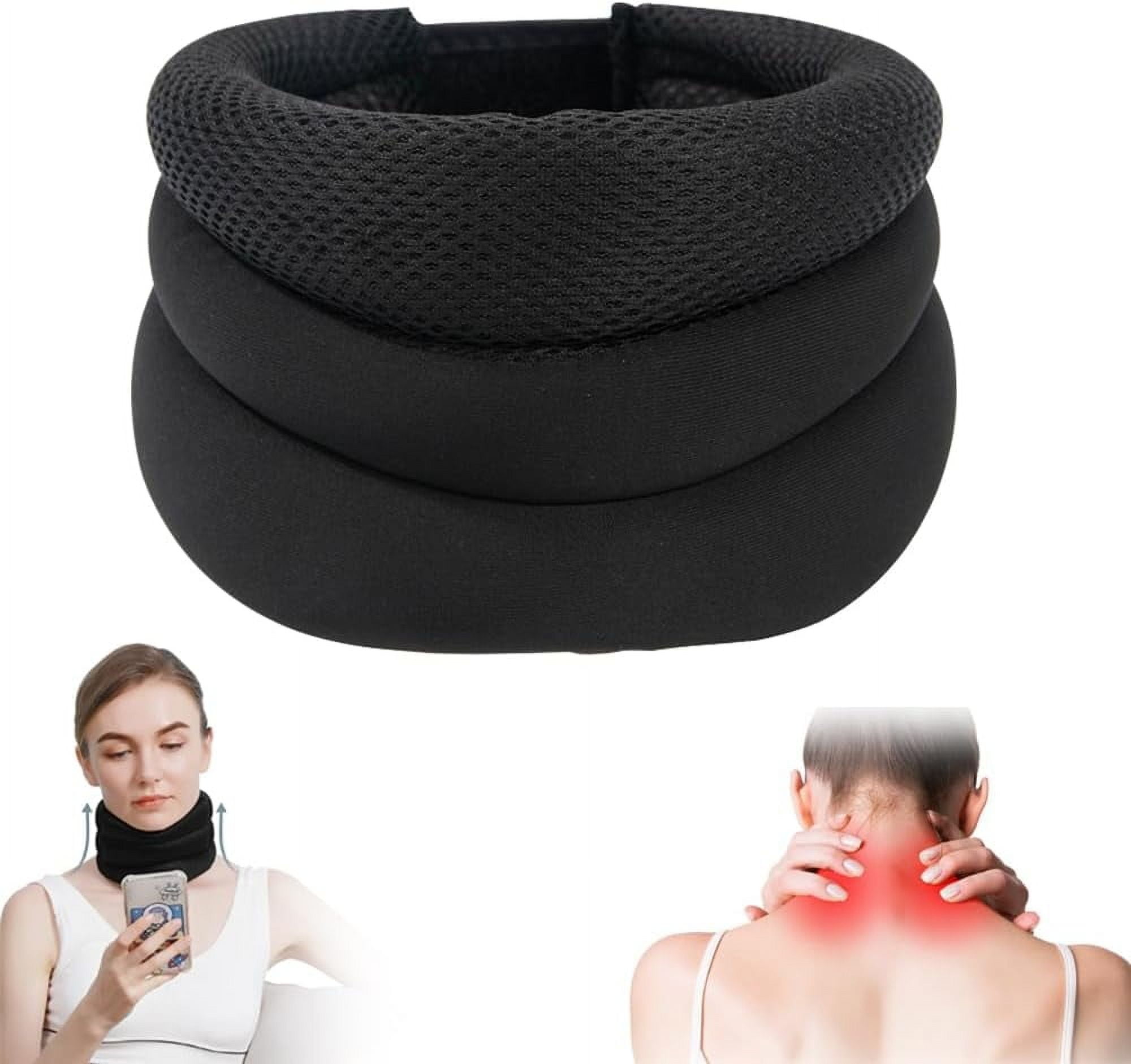 Neck Support for Snoring, Adjustable Three-Stage Neck Brace ...