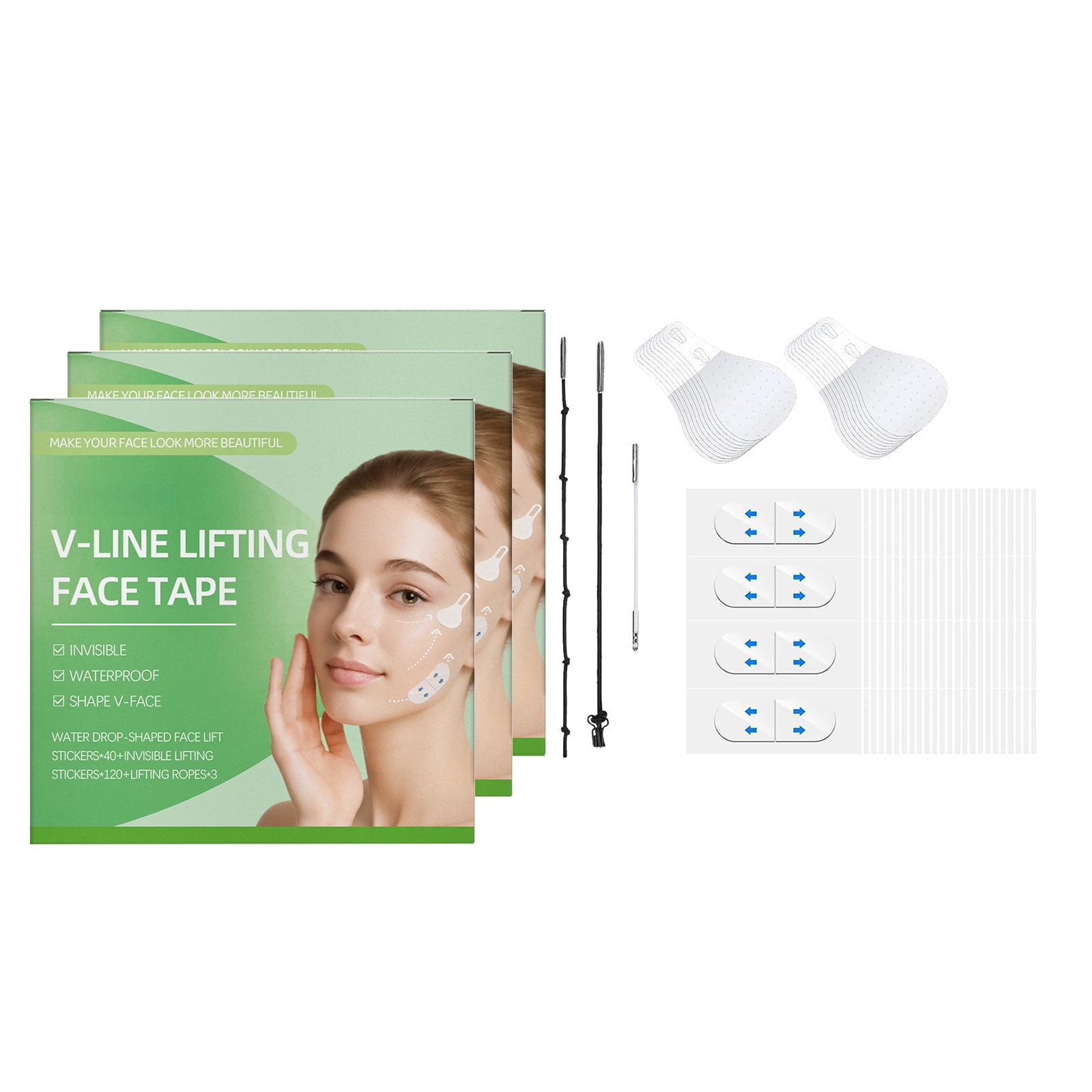 Neck Tape,Neck Tape lifting Invisible,Face Tape,Face Lift Tape,Face ...
