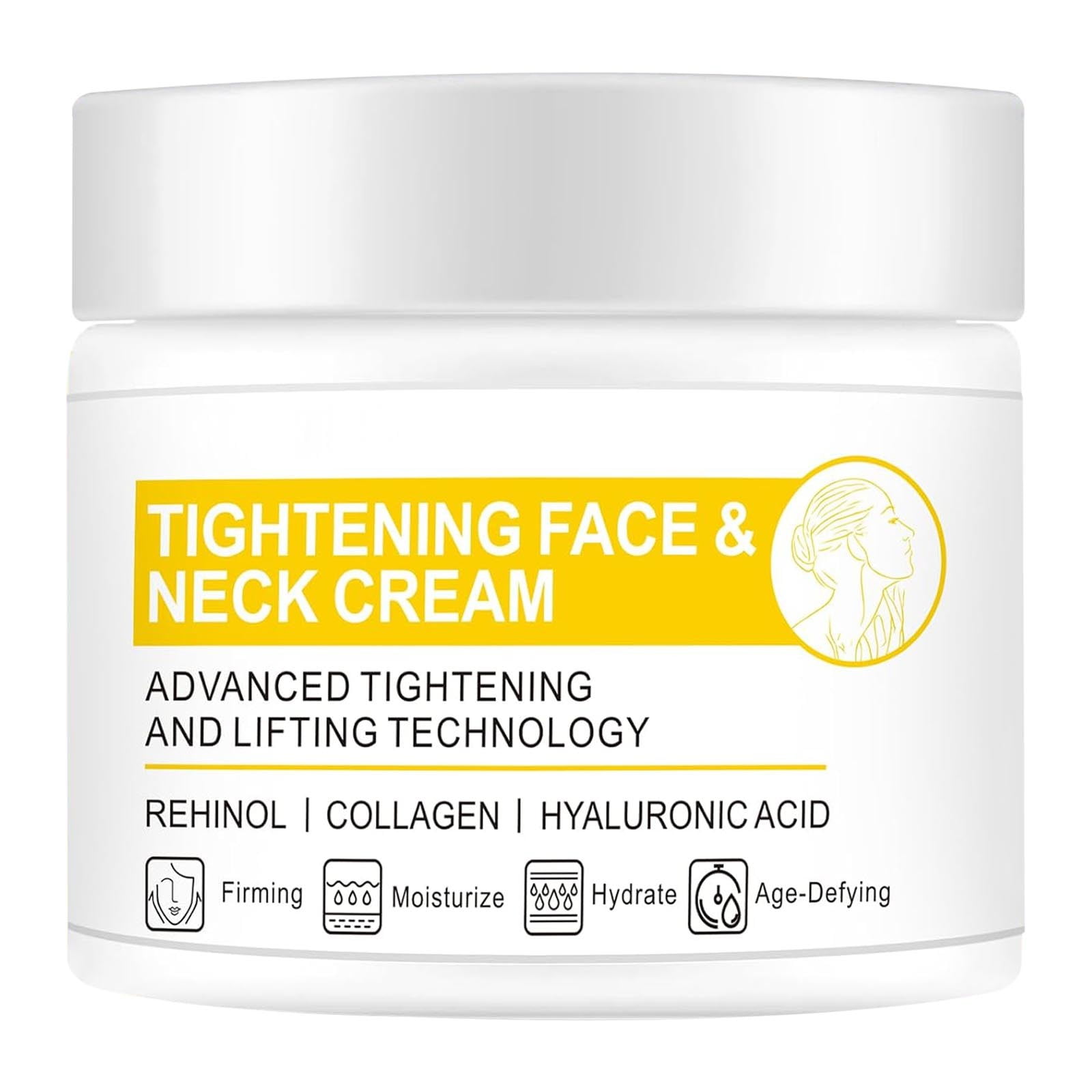 Neck Tightening Cream, Anti-Aging Firming Neck Cream, 150g Collagen ...