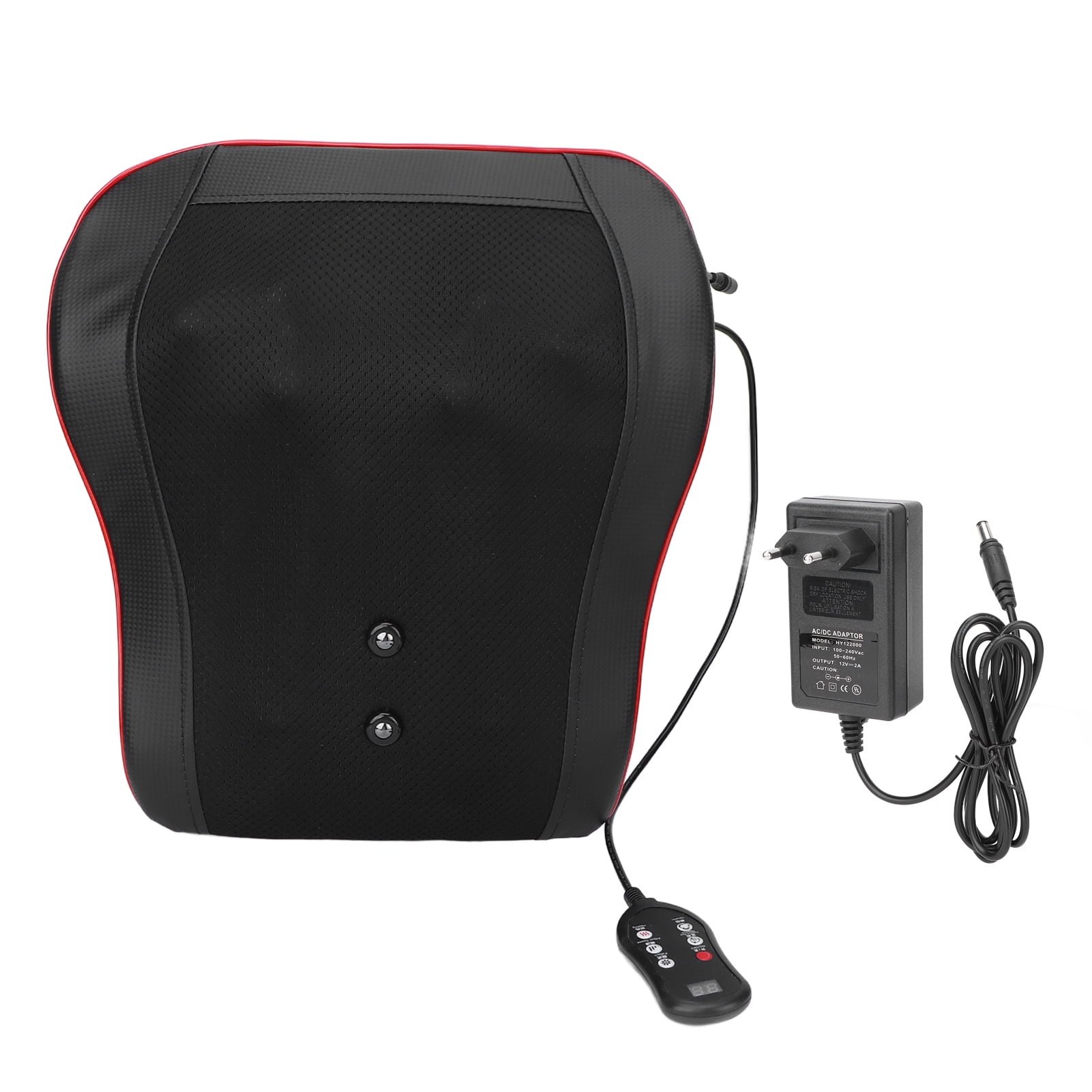 Neck Waist Massage Pillow 3 Gears Electrical Cervical Shoulder Massage Hot Compress Vibration