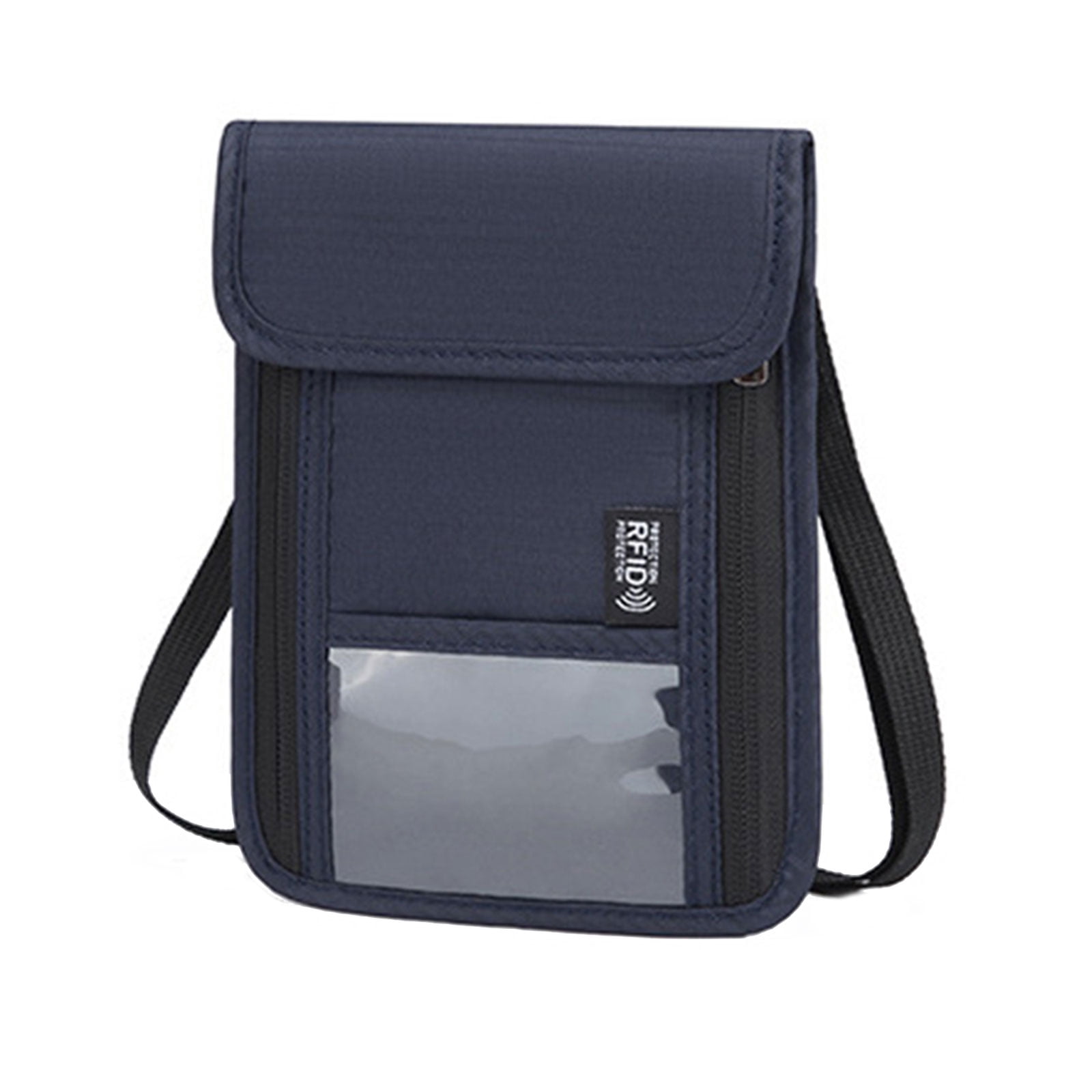 Neck Wallet,Travel Pouches Passports Holder with RFIDS Blocking Keep ...
