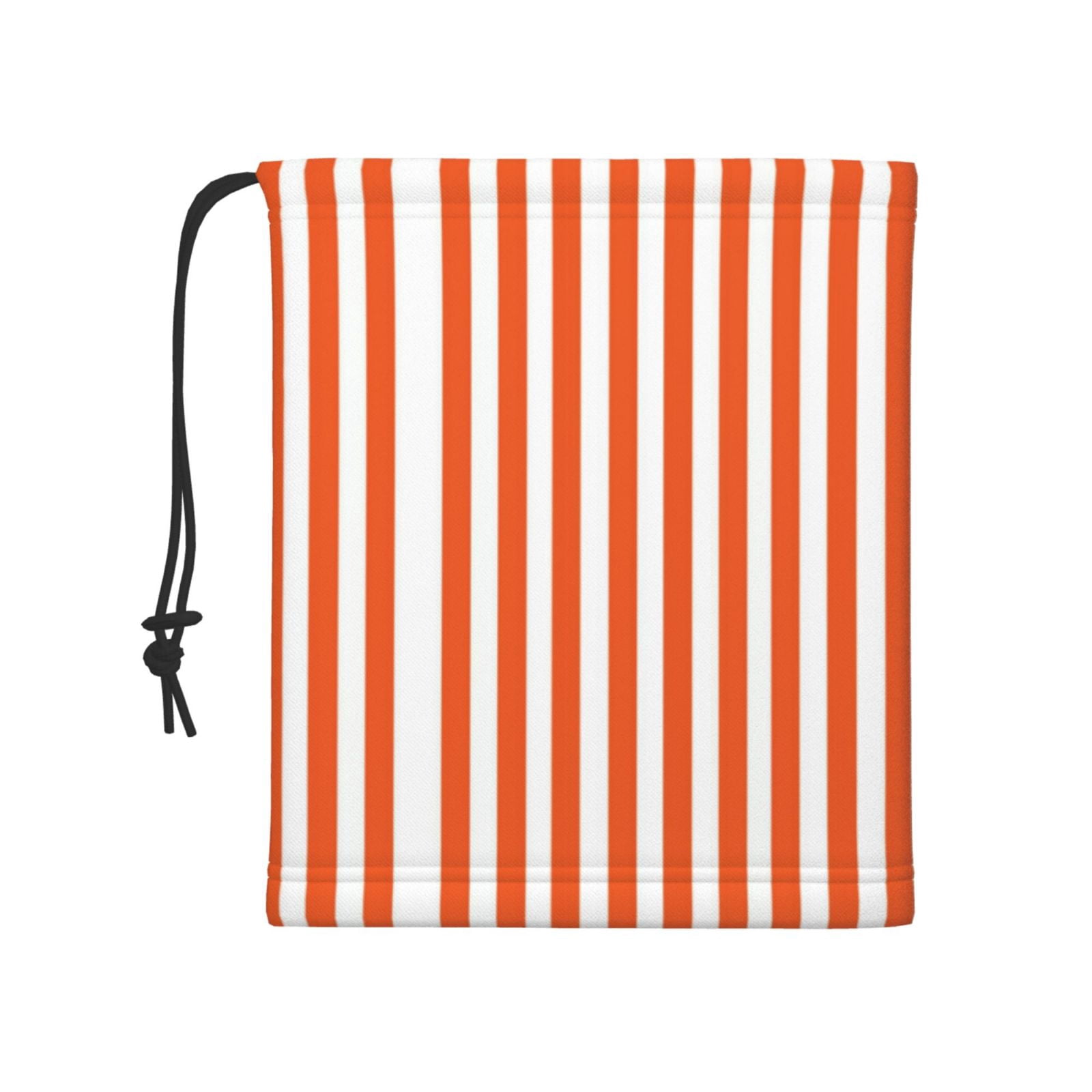 Neck Warmer Gaiter For Men Women Orange And White Striped Winter ...
