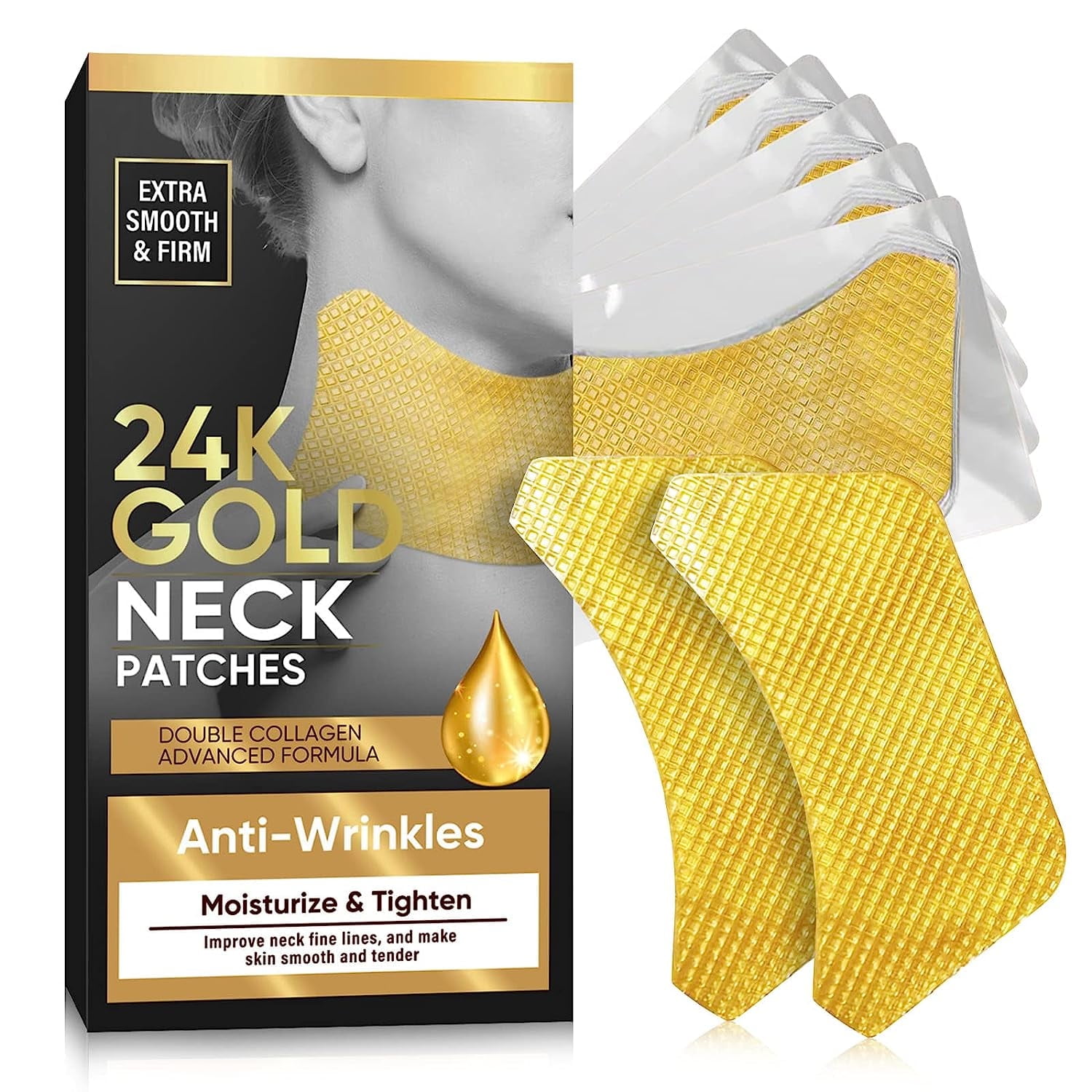 Senhorita Neck Wrinkle Patches, 5 Pieces - Walmart.com