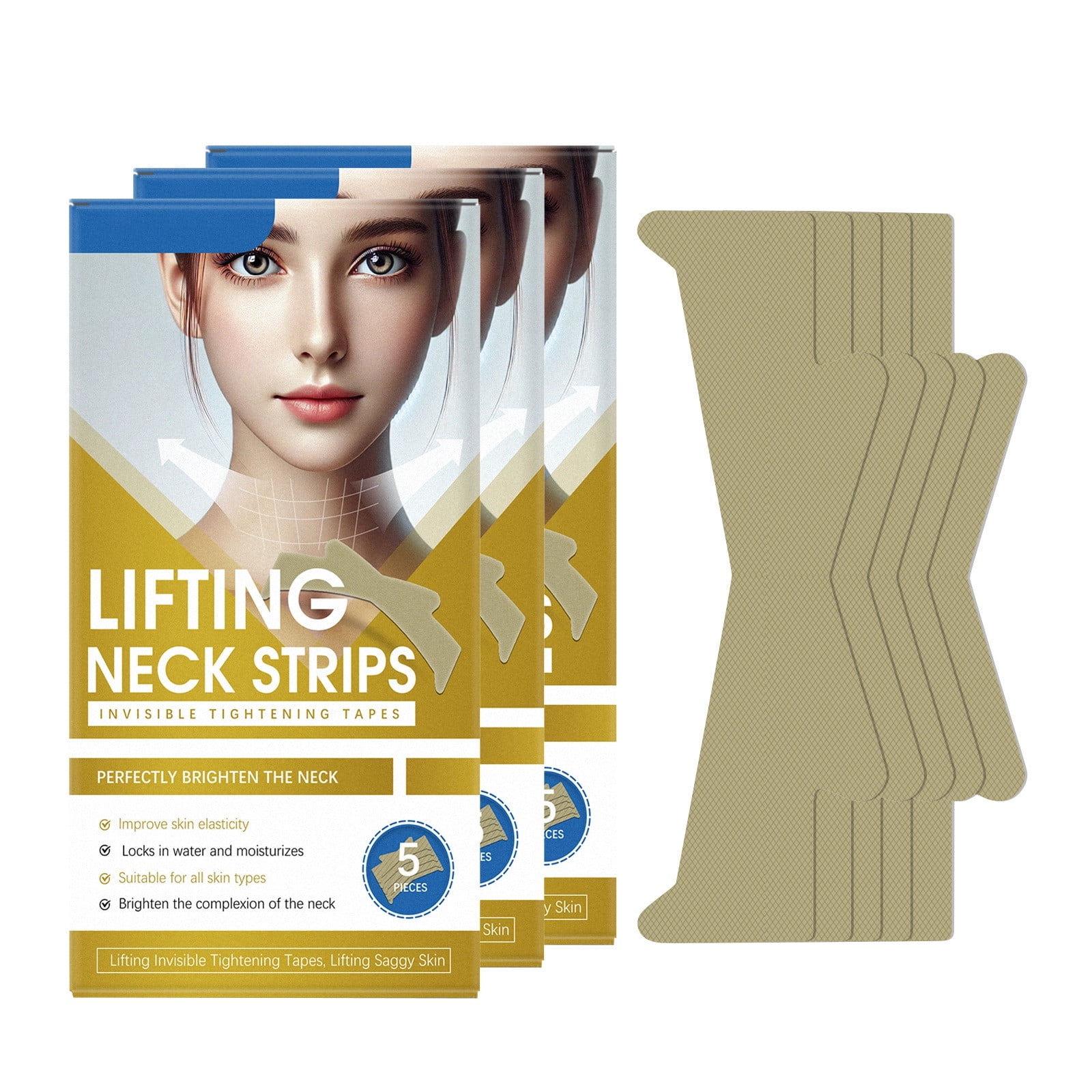 Neck Wrinkle Patches,Anti Wrinkle Patches for Neck,Neck Mask,Brightens ...