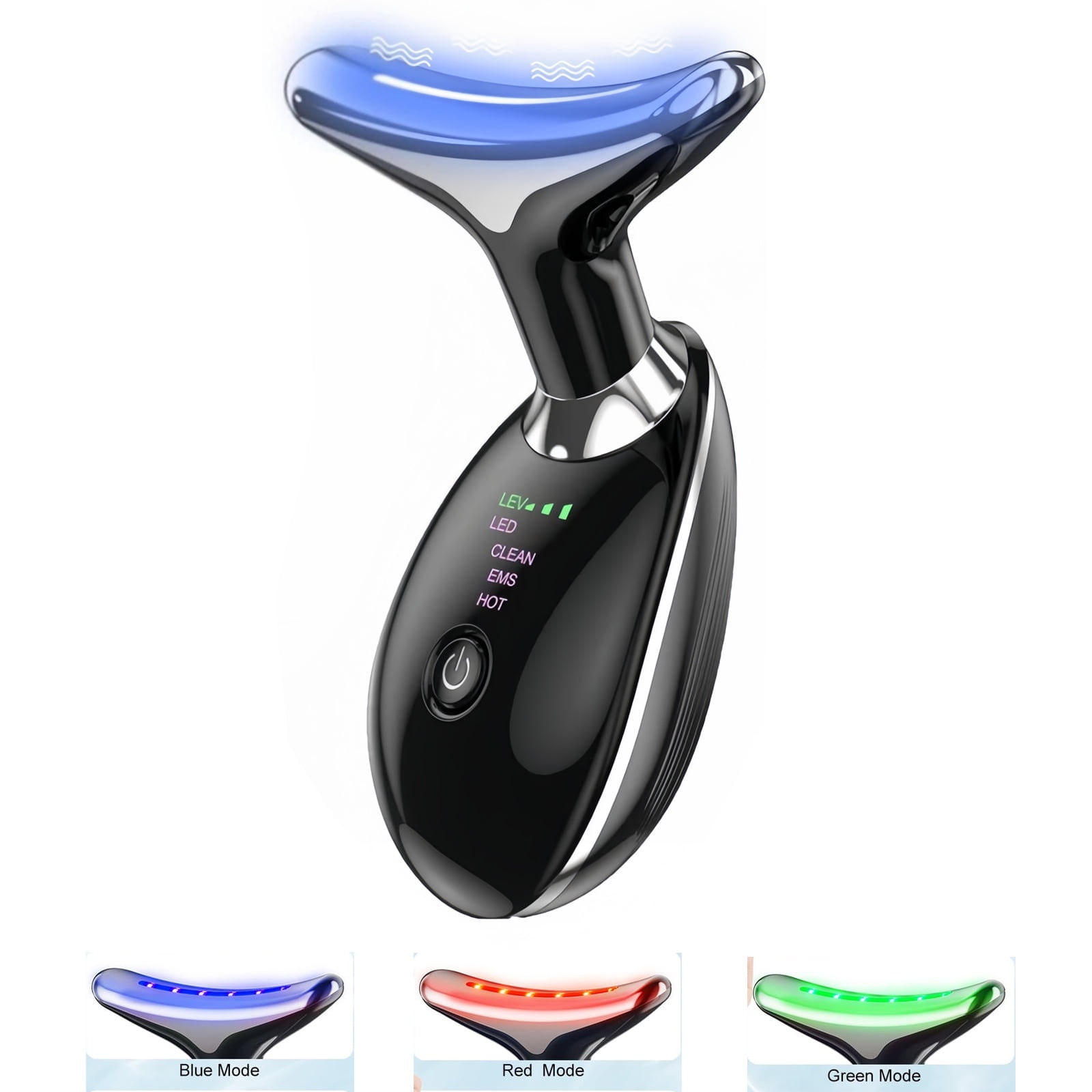 Neck and Face Massager, BAKIBO Facial and Neck Massage Care Tools,7 ...