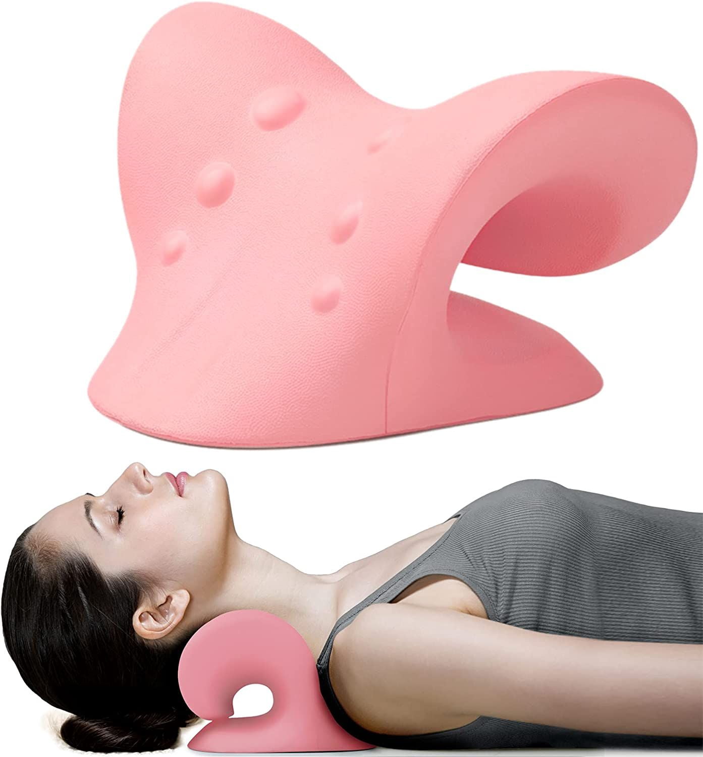 Neck and Shoulder Relaxer; Cervical Traction Device for TMJ Pain Relief ...