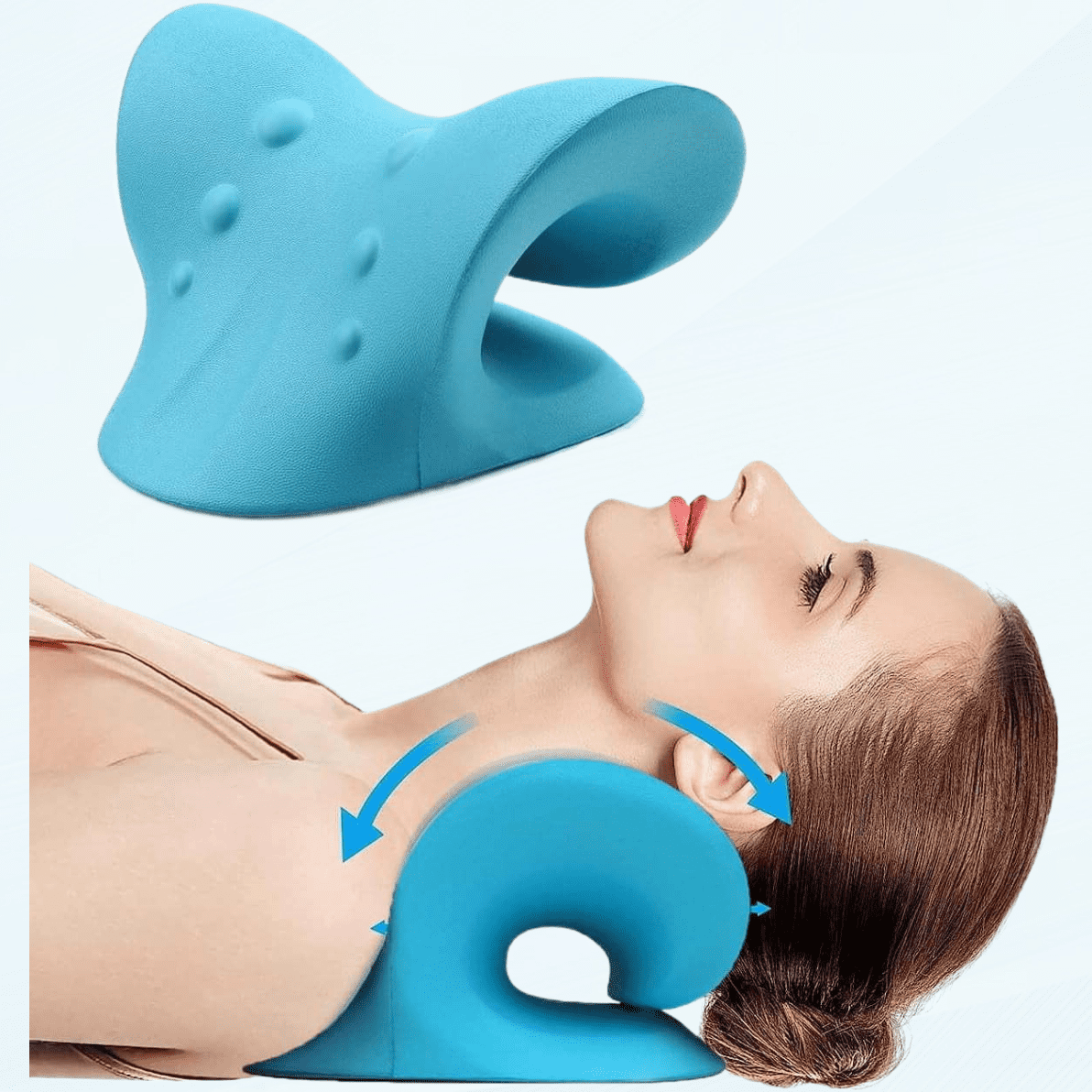 Neck and Shoulder Relaxer, Cervical Traction Device for TMJ Pain Relief ...