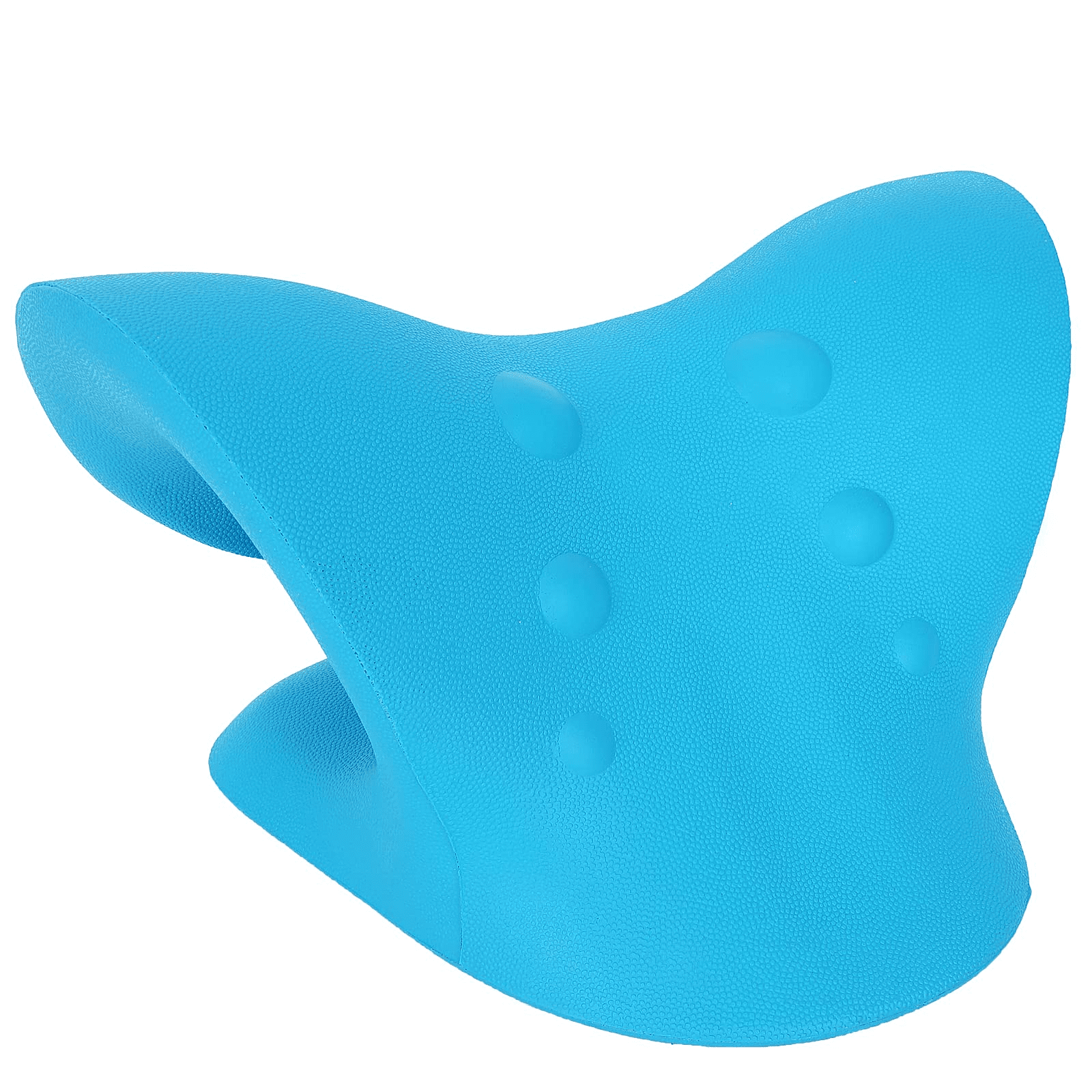 Neck and Shoulder Relaxer Chiropractic Pillow Head and Neck Stretcher ...