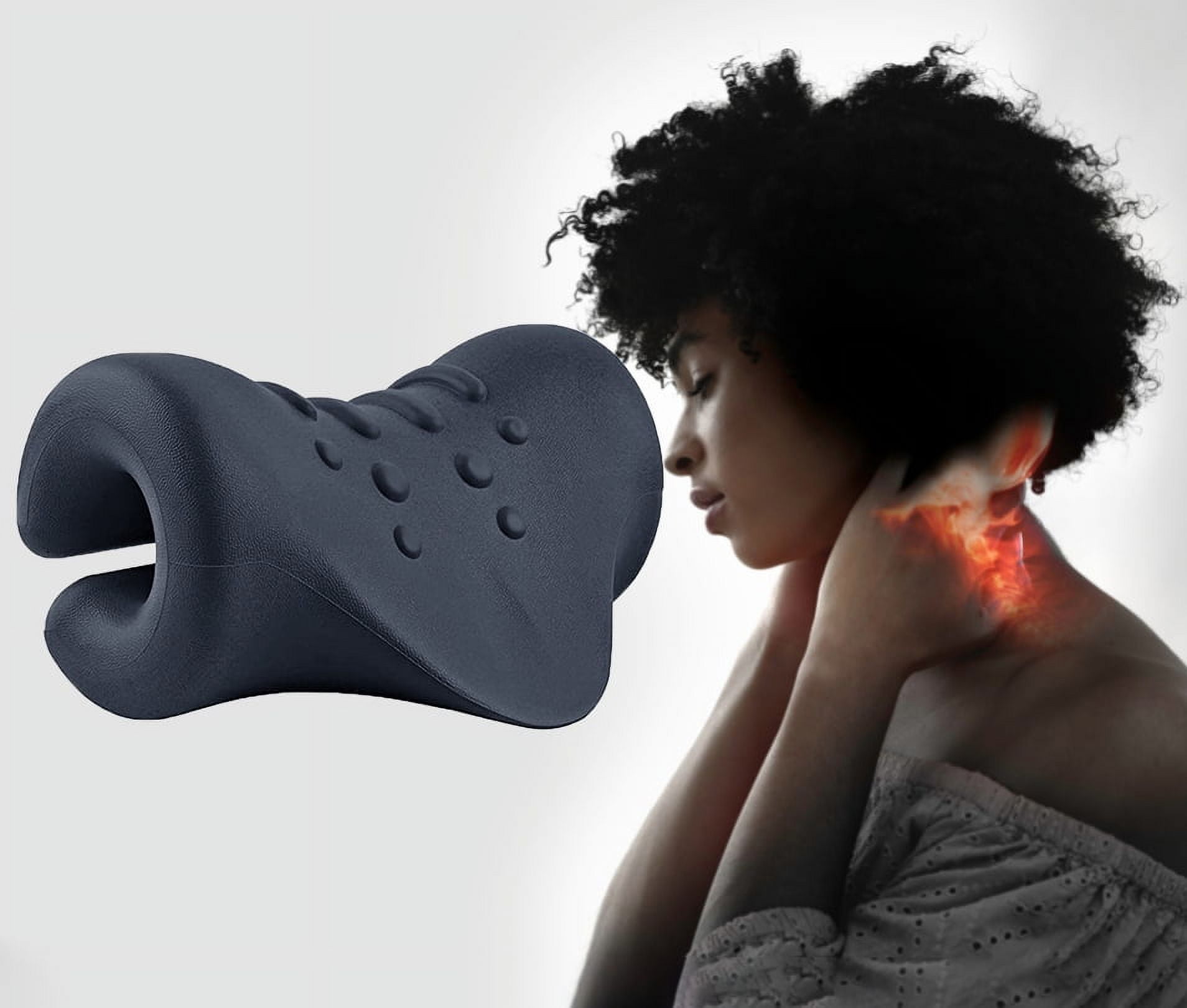 Neck and Shoulder Stretcher Relaxer Portable Cervical Traction Device ...