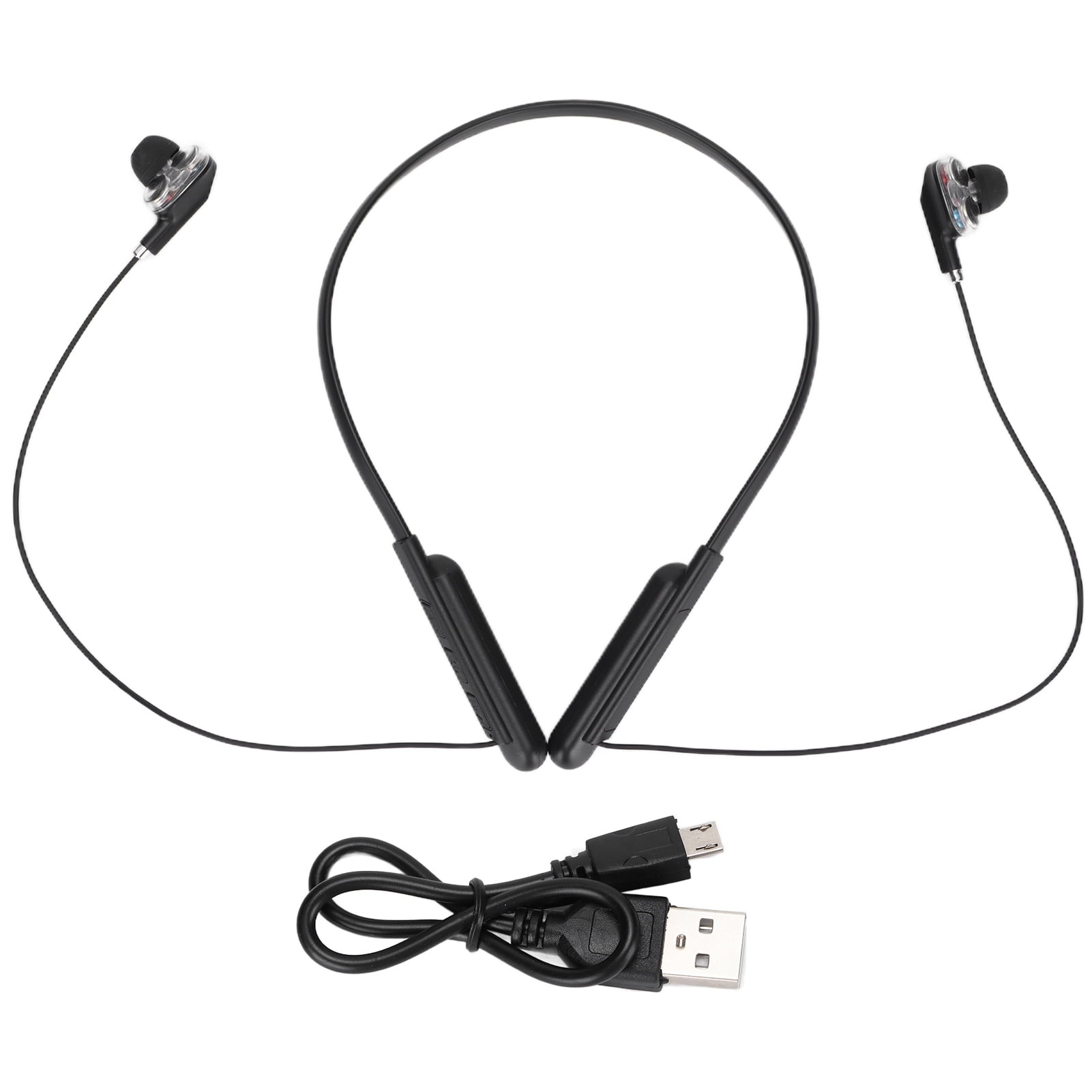 Neckband Bluetooth Earbuds Neck Mounted Bluetooth Sports Headset with ...