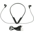 Neckband Bluetooth Earbuds Neck Mounted Bluetooth Sports Headset with ...