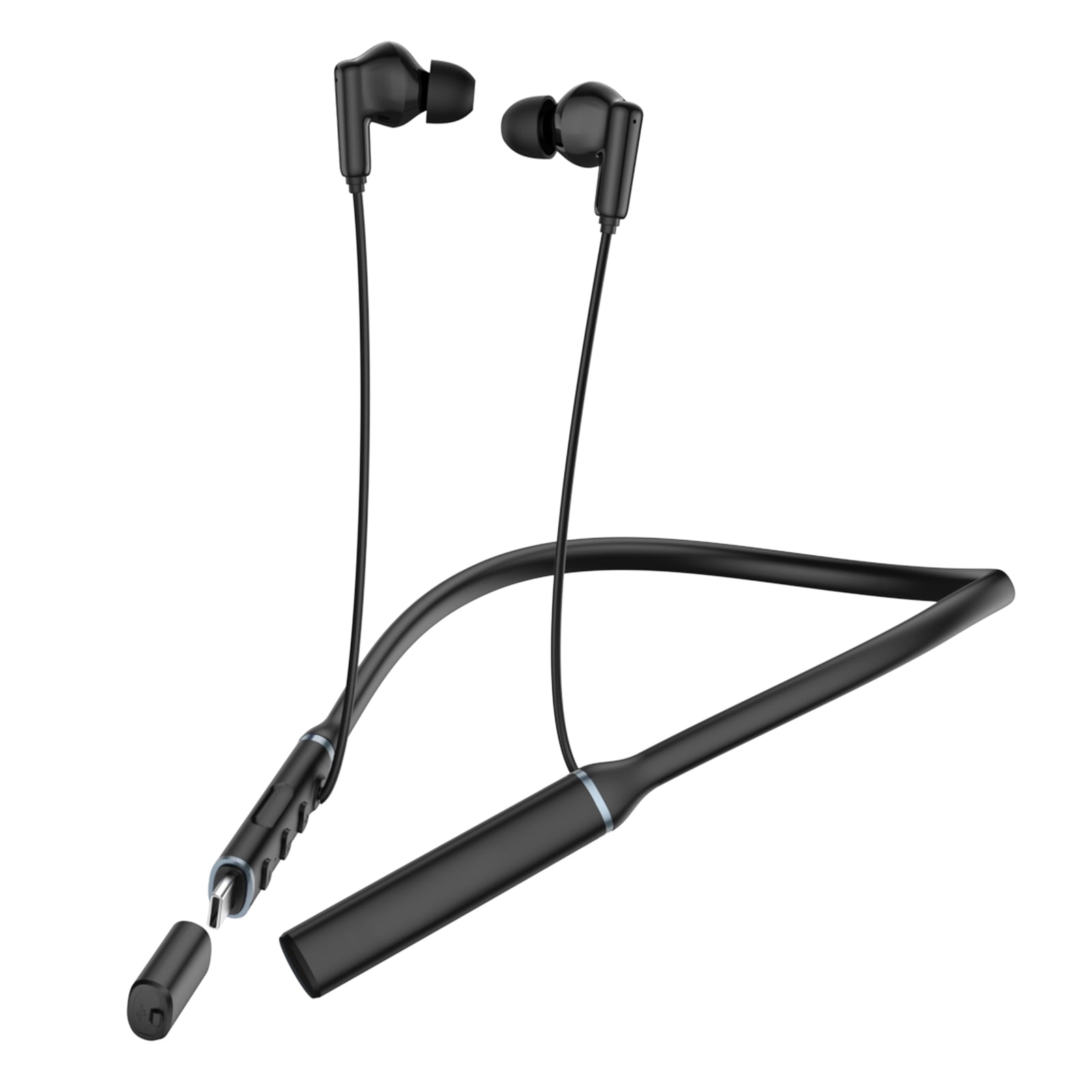 Hmusic Bluetooth Headphones Neckband, Wireless Earphones with 35H ...