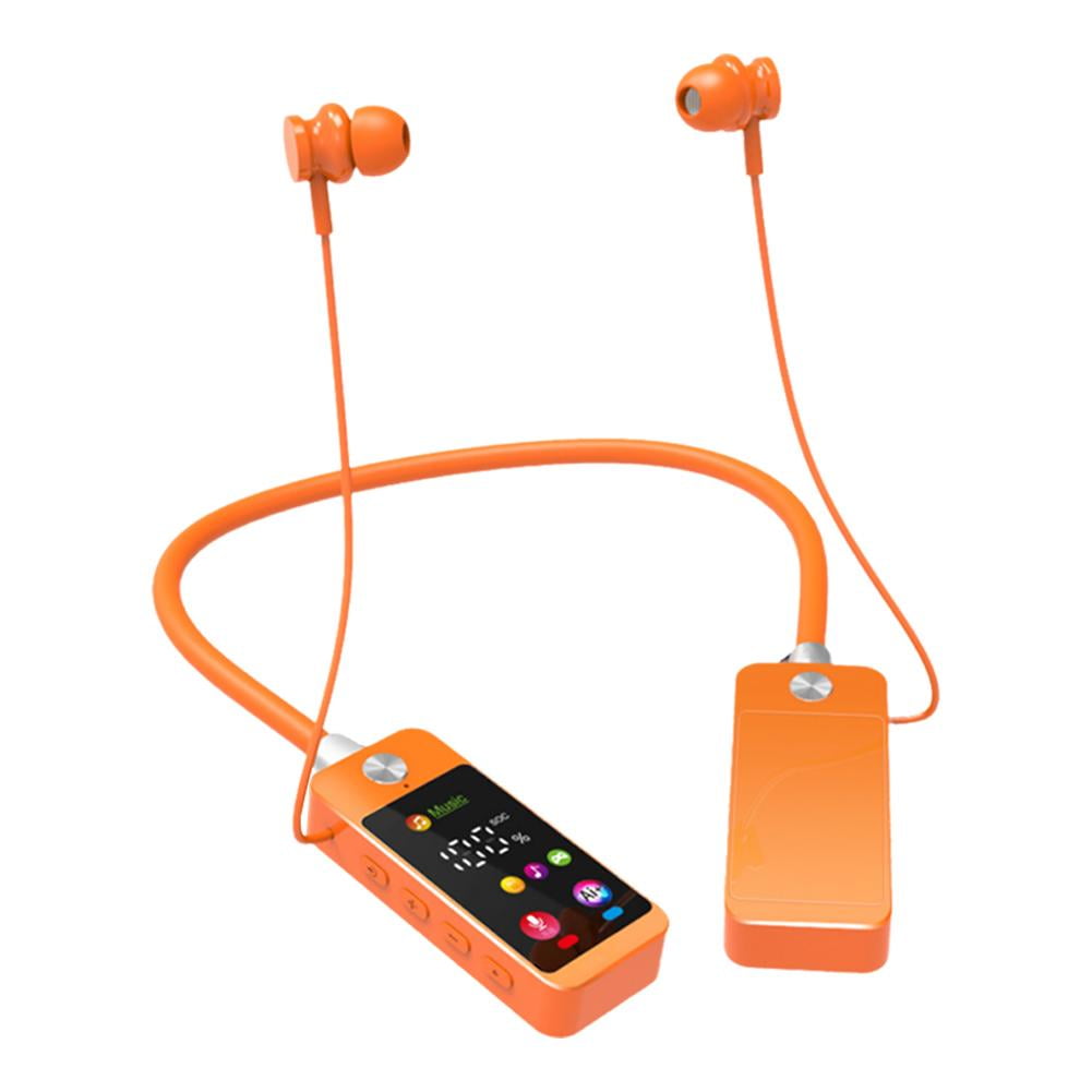 Neckband Bluetooth Earphones,Extra Long Playtime Wireless Stereo ...