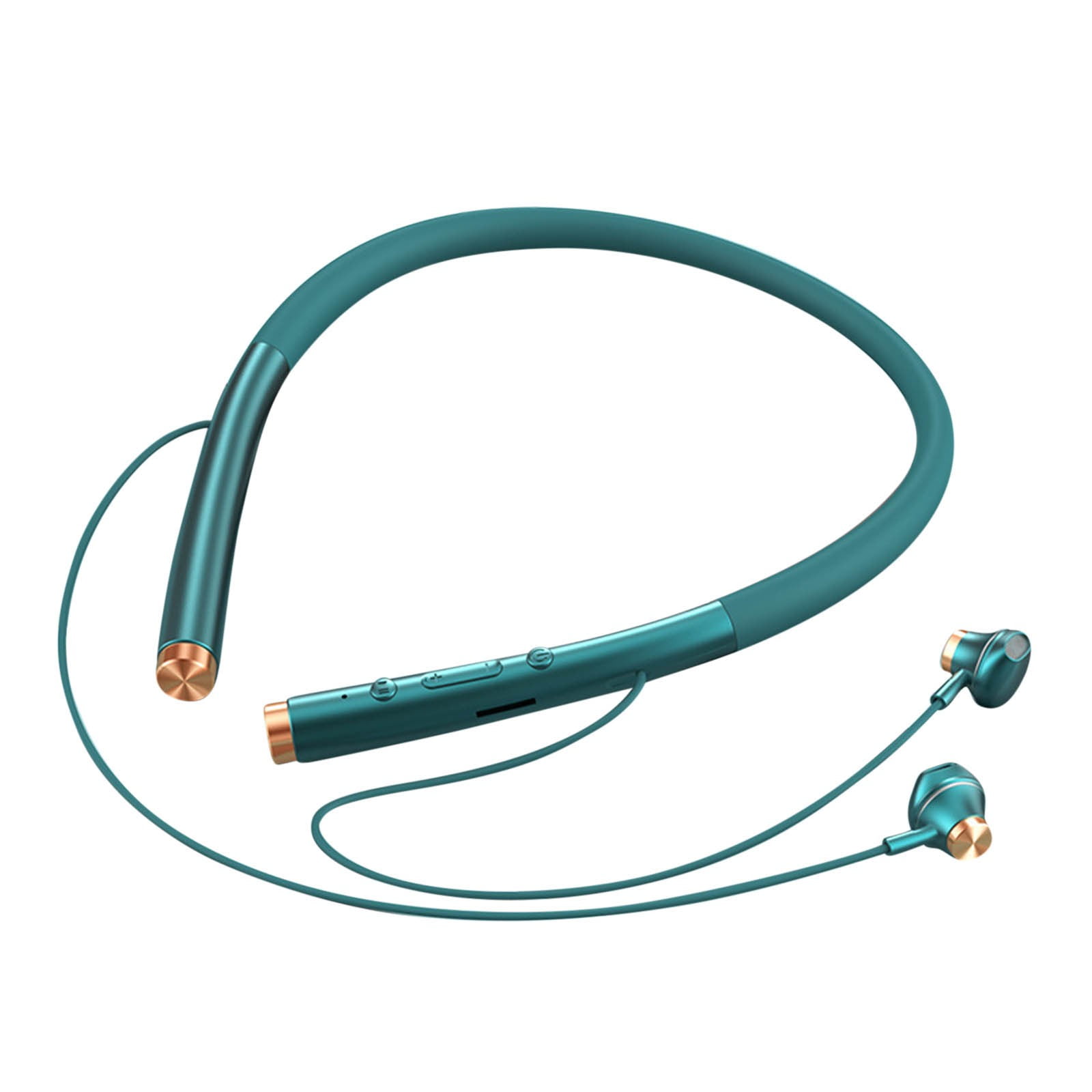 Neckband Bluetooth Headphones, 68H Long Playtime Wireless Stereo ...