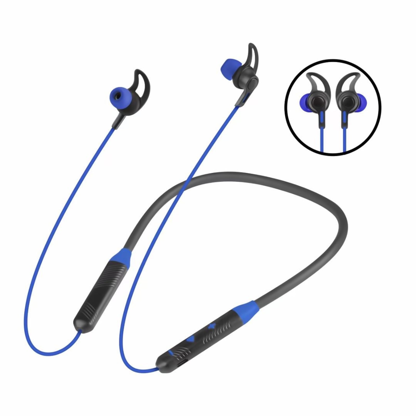 Neckband Bluetooth Headphones Wireless Earbuds,Bluetooth Earplug ...