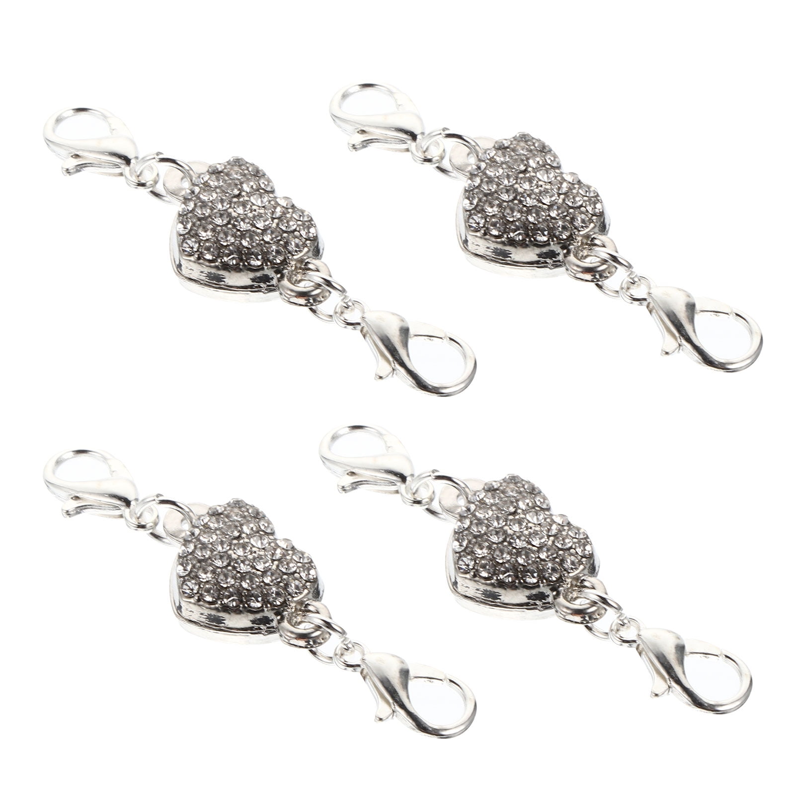 Necklace Clasp Bracelet Extender Alloy Portable Extenders Heart Decor ...