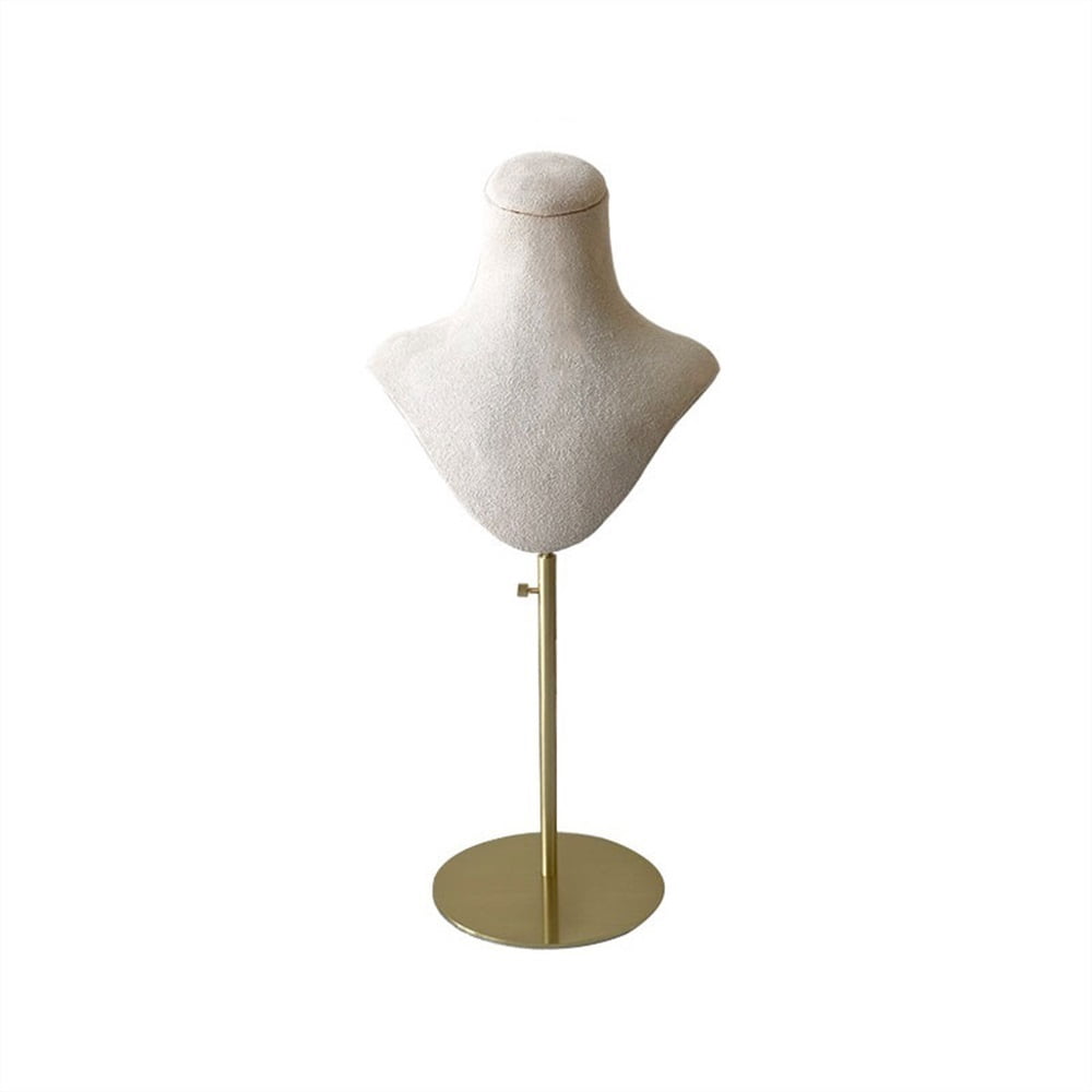 Necklace Display Rack Adjustable Portrait Neck Display Rack Counter ...