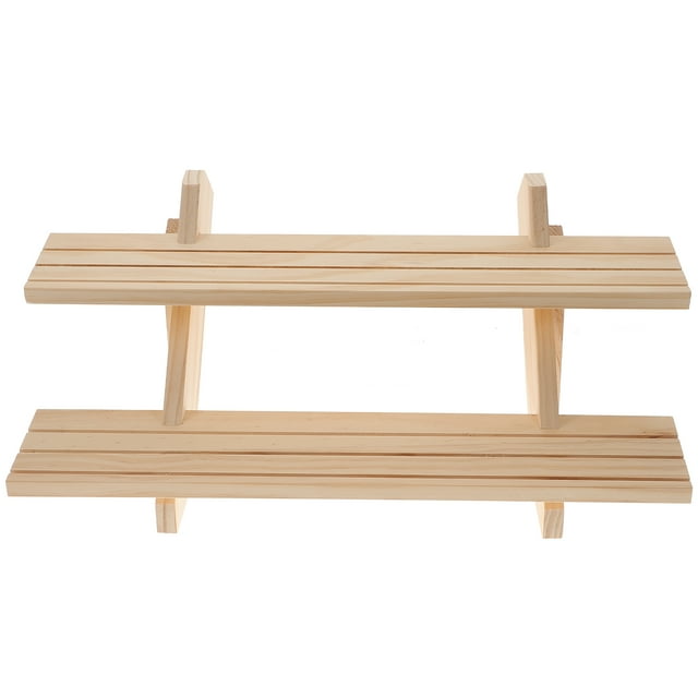 Necklace Display Stand Two Layered Stands Tabletop Shelf Rack Selling ...