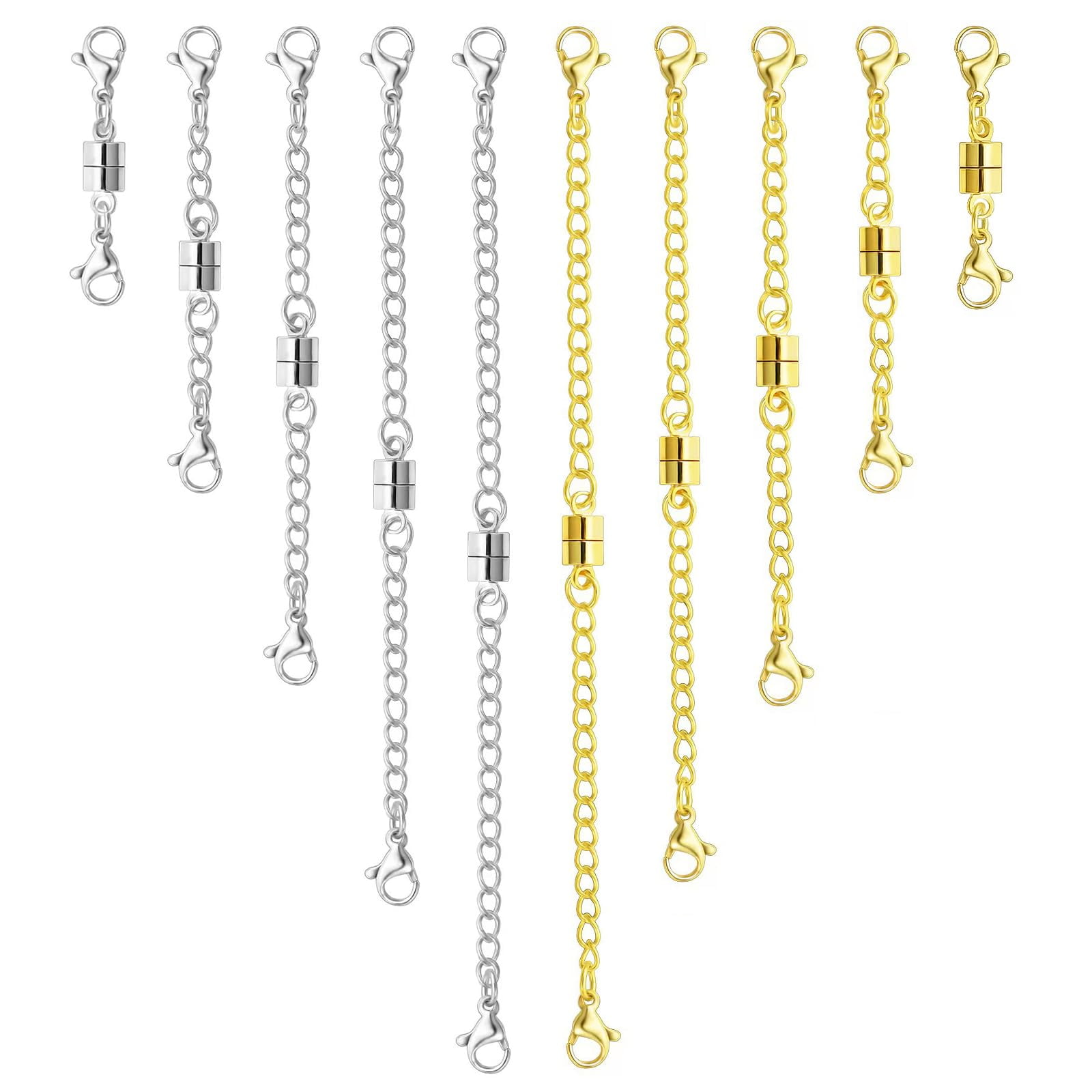 Necklace Extender with Magnetic Clasps Chain Extenders for Necklaces ...