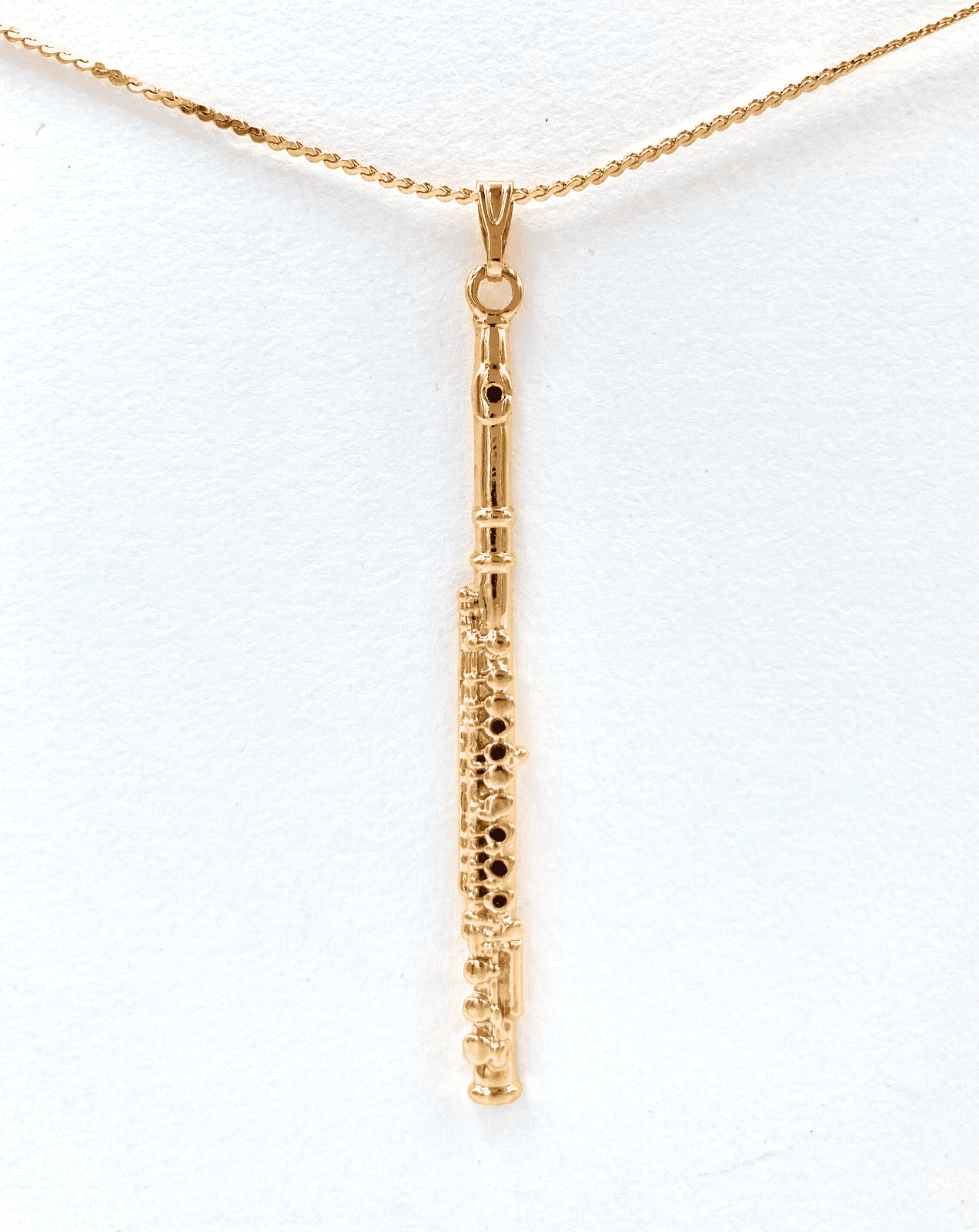 Flute Necklace, Gold, Harmony Jewelry - Walmart.com