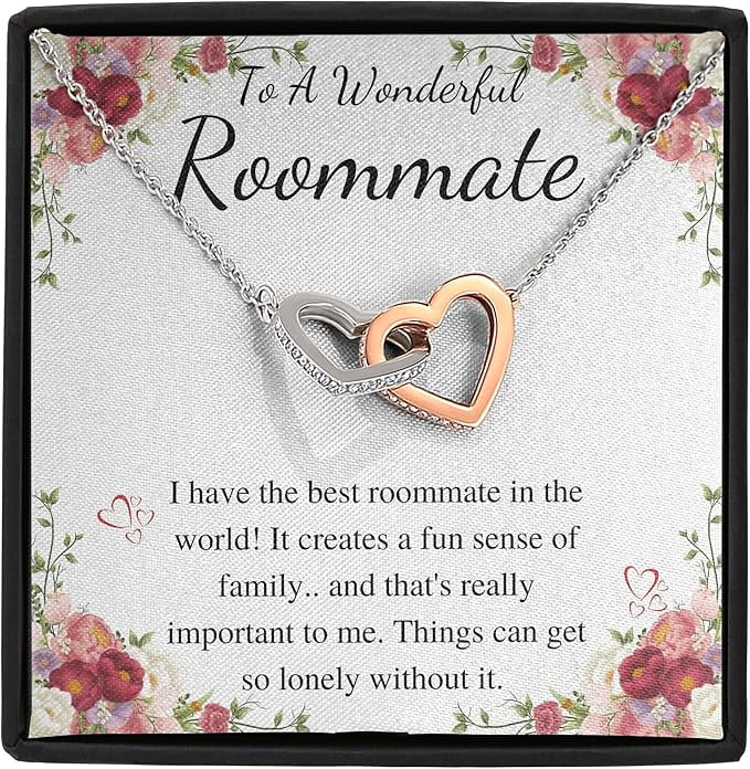 Necklace Gift To My Roommate, Birthday Gift for Roomie, Thank You Gift ...