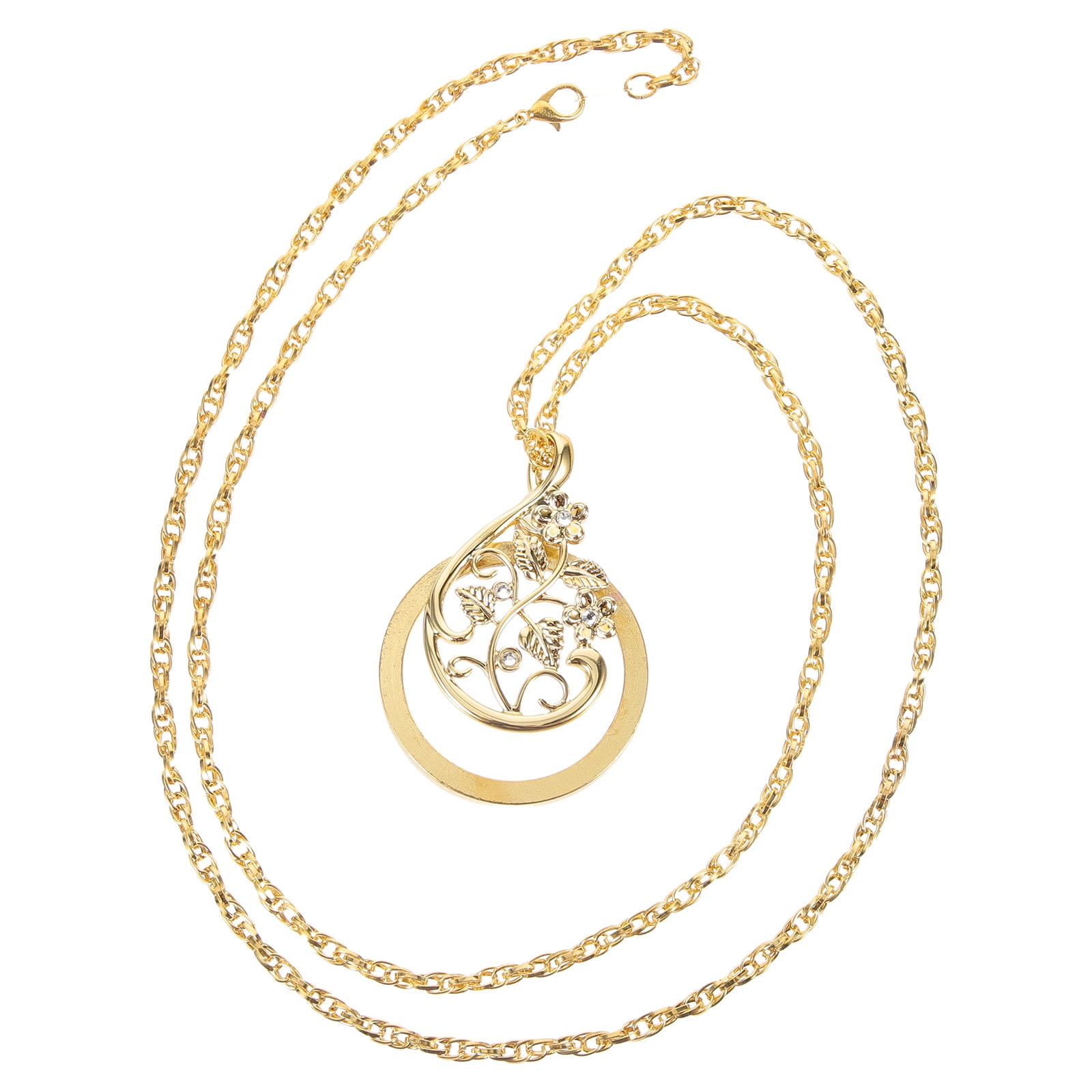 Necklace Magnifying Glass Delicate Magnifier Pendant Hanging Glasses ...