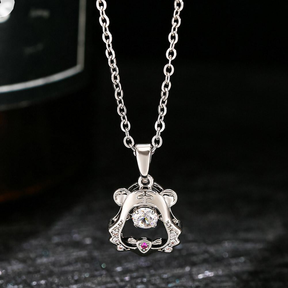 Necklace Twelve Zodiacs Spirit Necklace Titanium Steel Neck Chain for ...