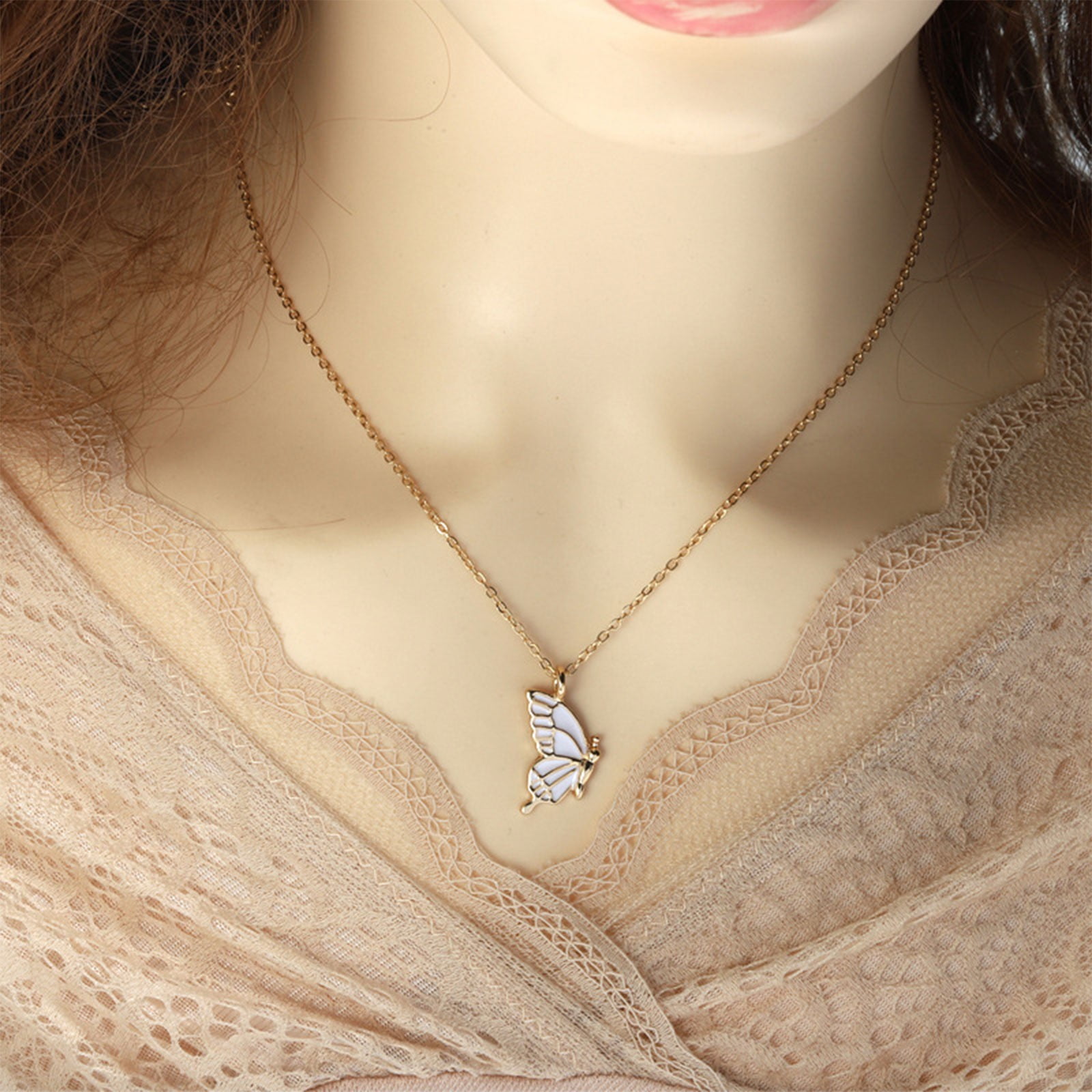 Necklace, , collarbone chain, friendship card, good friend, set ...