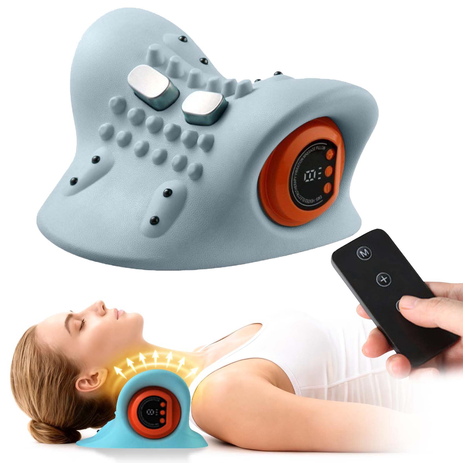 Neckline 4-in-1 Massager,2026 Deep Tissue Massage with Heating and ...
