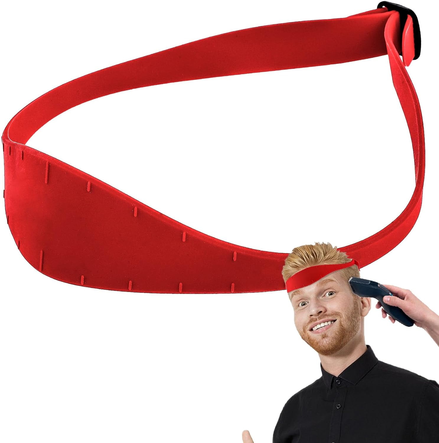 Neckline Shaving Template and Hair Trimming Guide, Silicone Curved ...