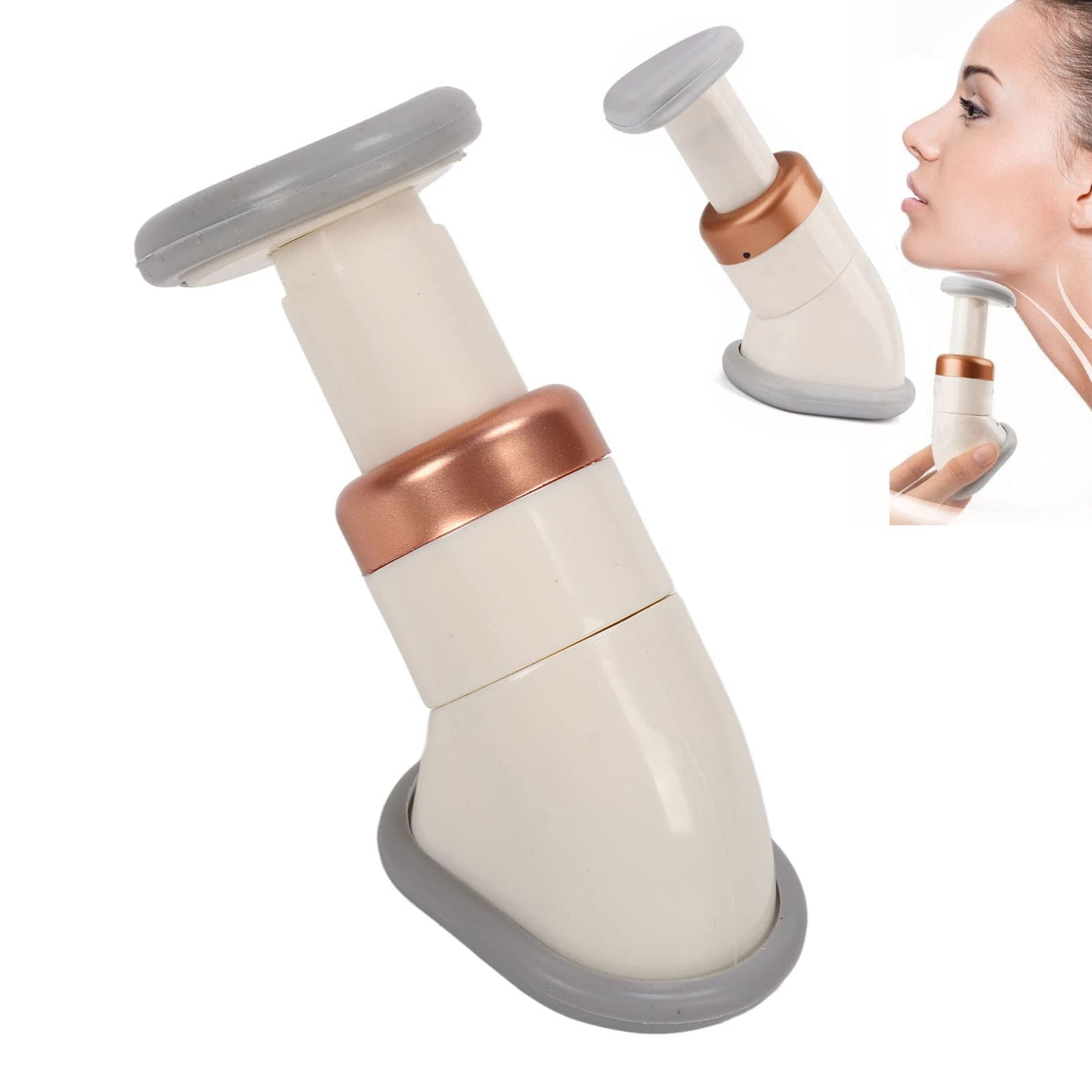 Neckline Slimmer Toning Massager System, Double Chin Remover Facial ...