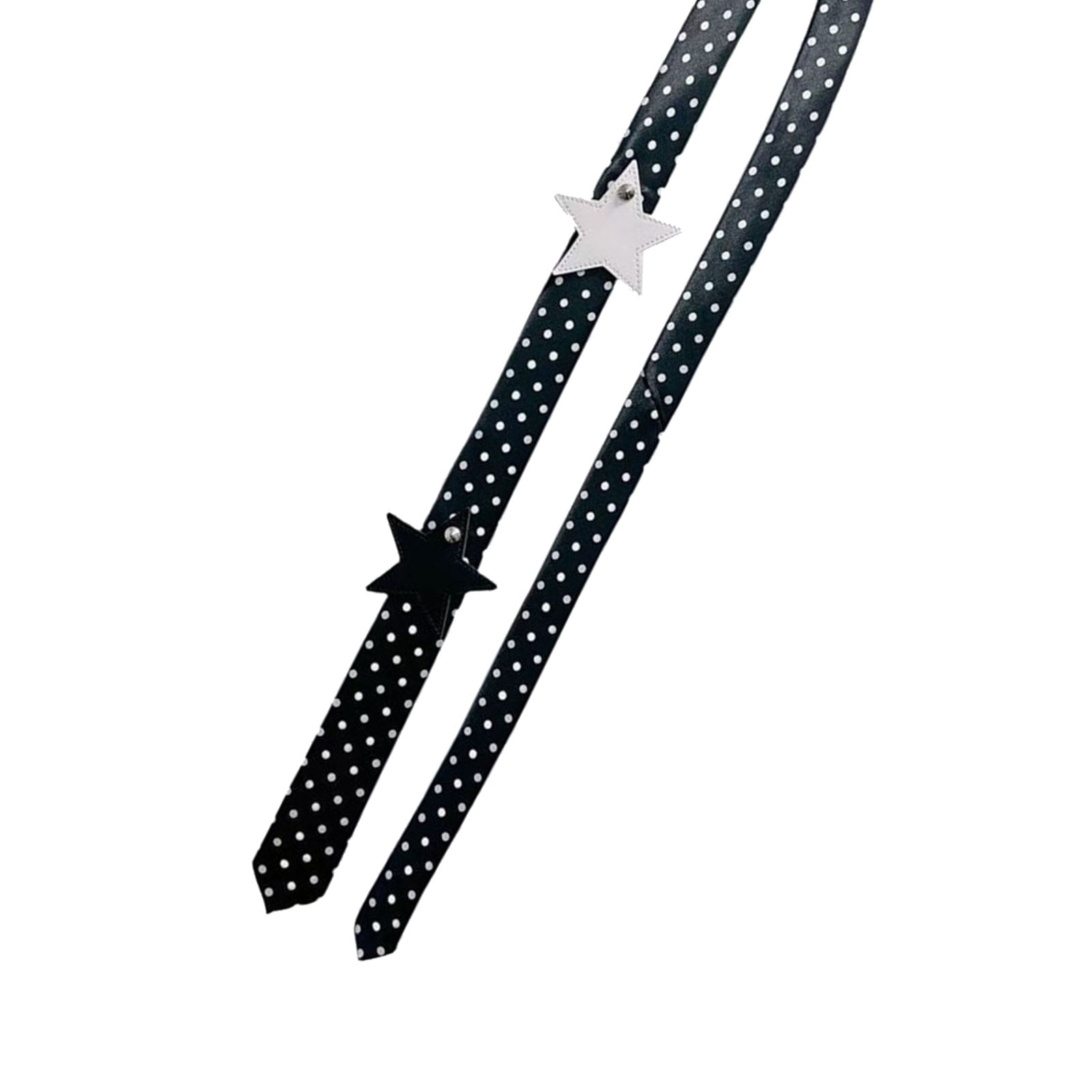 Necktie Dot / Leopards Print Tie For Women 2000s Styles Soft Fabric ...