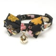 Necoichi Kimono Bow Tie Cat Collar, Black - Walmart.com