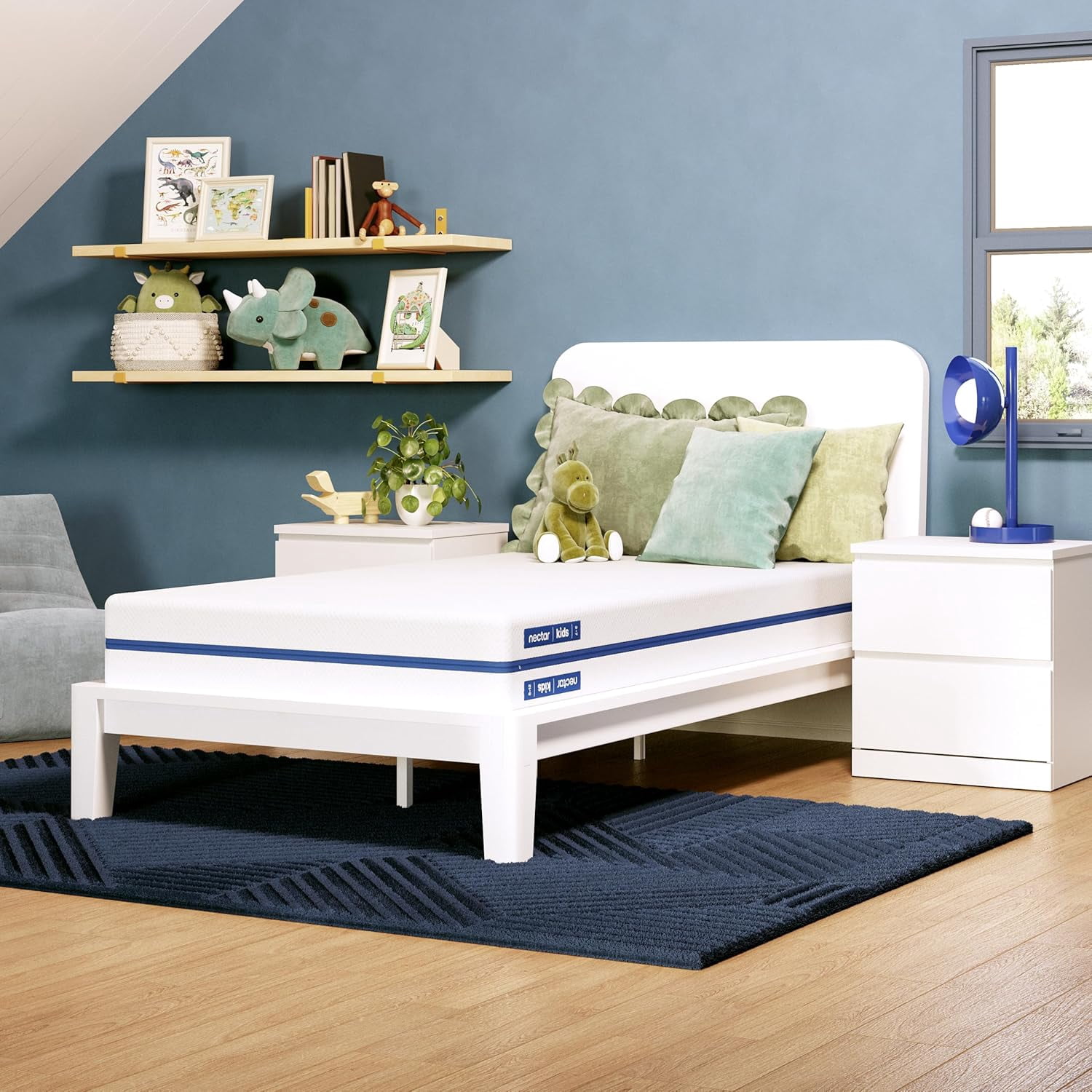Nectar Kids Twin Mattress 8” - 2-Sided Design for Growing Children ...