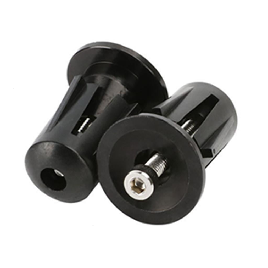 Necvior 1 Pair Bike Handlebars End Plugs Bar Caps Bicycles Handlebars ...