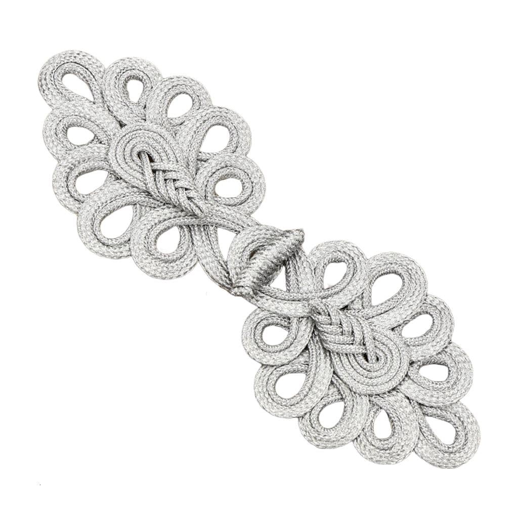 Necvior 1 Pair Large Size Chinese Handmade Cheongsam Buttons Knot ...