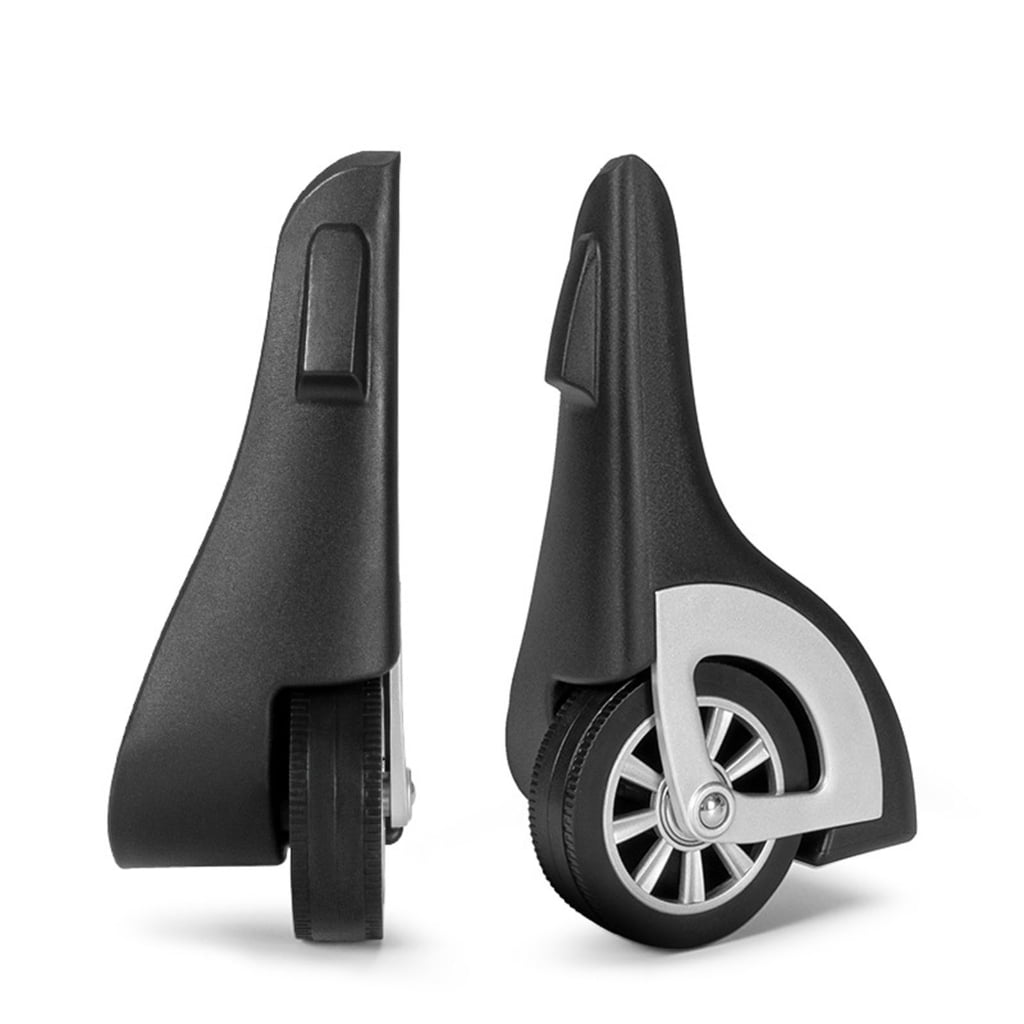 Necvior 1 Pair Luggages Swivels Wheels Suitcase Wheels Replacement ...
