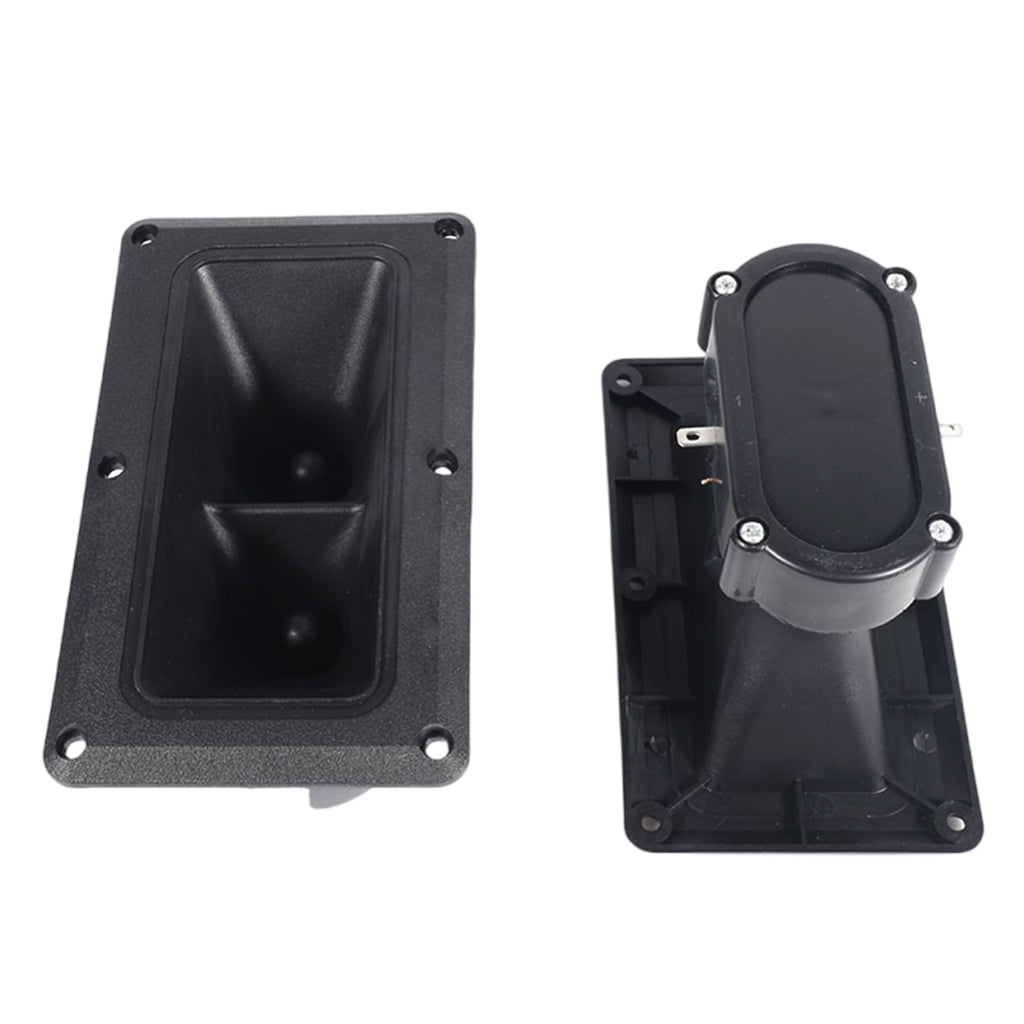 Necvior 1 Pair Treble Sound Piezoelectric Tweeter Horn Speakers ...