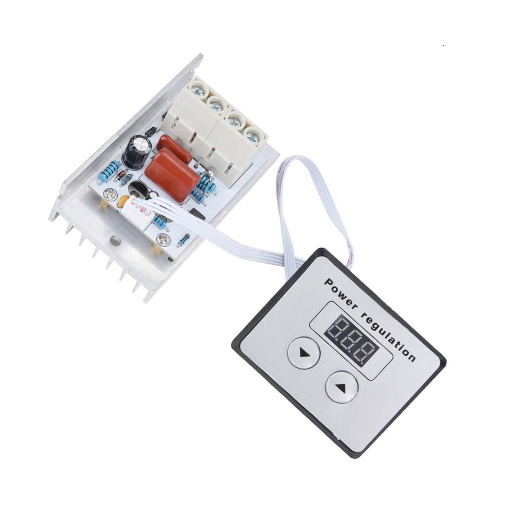 Necvior 1 Set Large Power 10000W SCR Voltage Regulator AC220V 80A ...