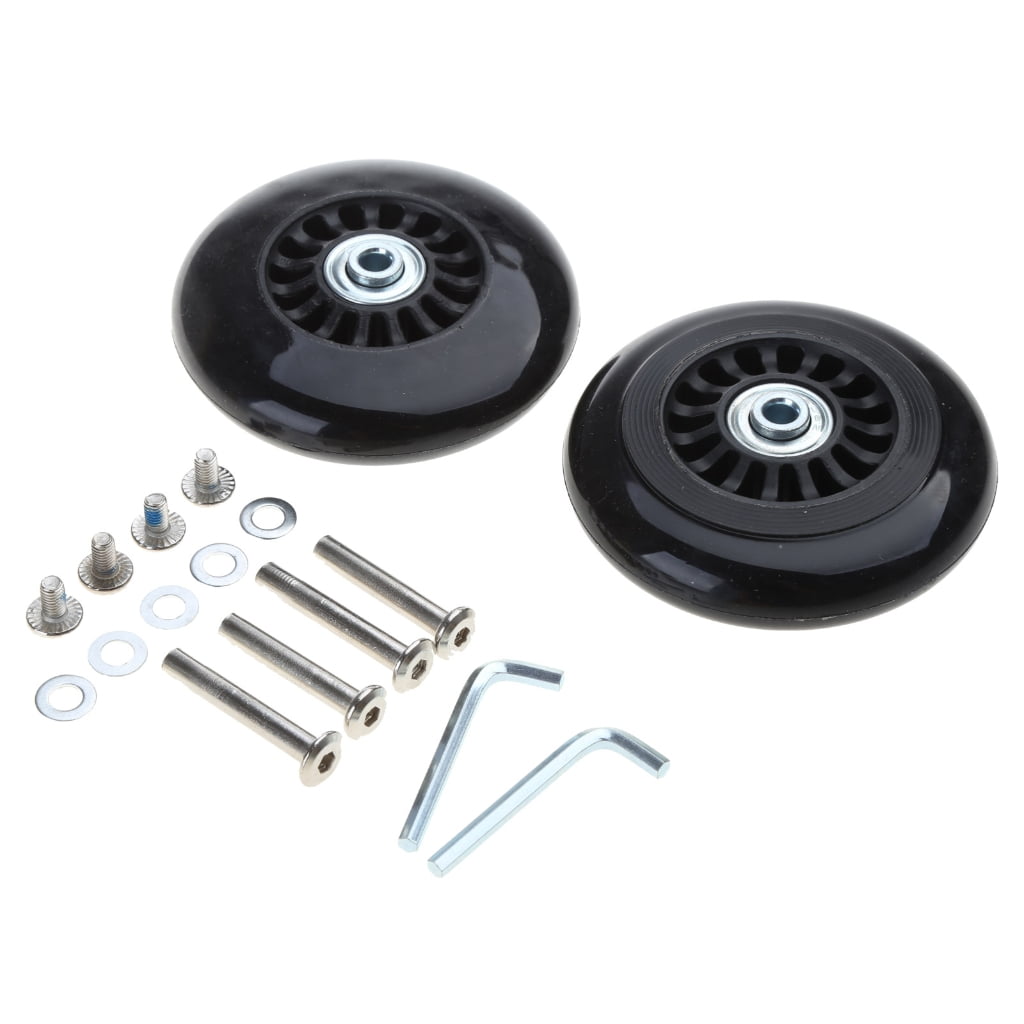 Necvior 1 Set Luggage Wheels Suitcase Roller Repairing Kit Heavy Duty ...