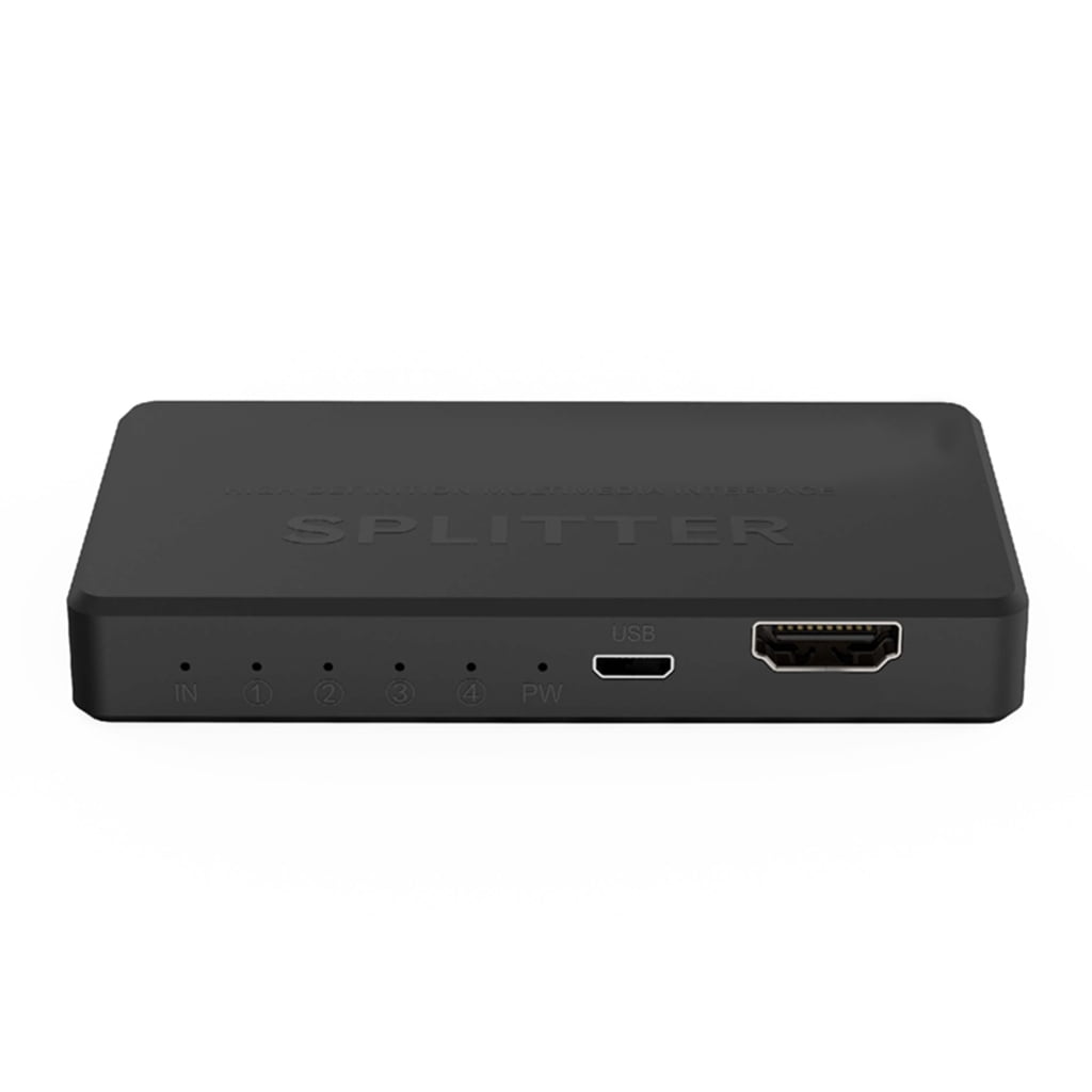 Necvior 1 in 4 out Videos Splitter HDMI-compatible Distributor 4K30hz ...