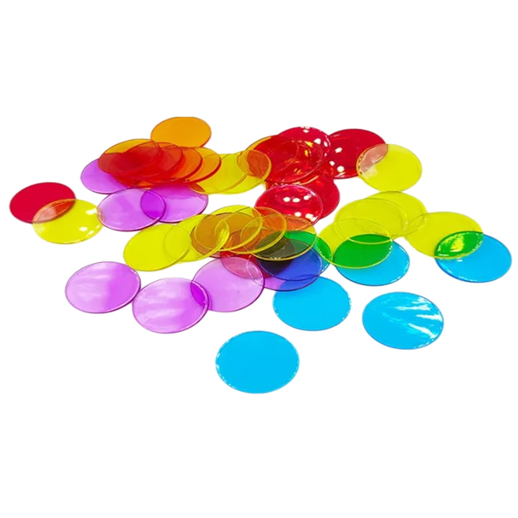 Necvior 100Pcs Plastic Counting Counters Marker for Kids Math Education ...