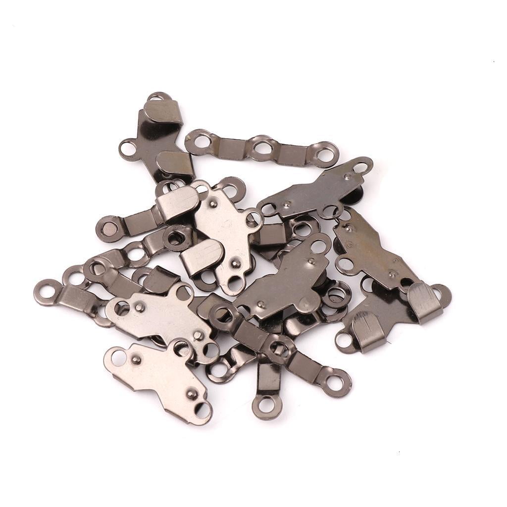 Necvior 10x Trouser Skirt Hooks + Bars Fasteners For Suit Pants ...